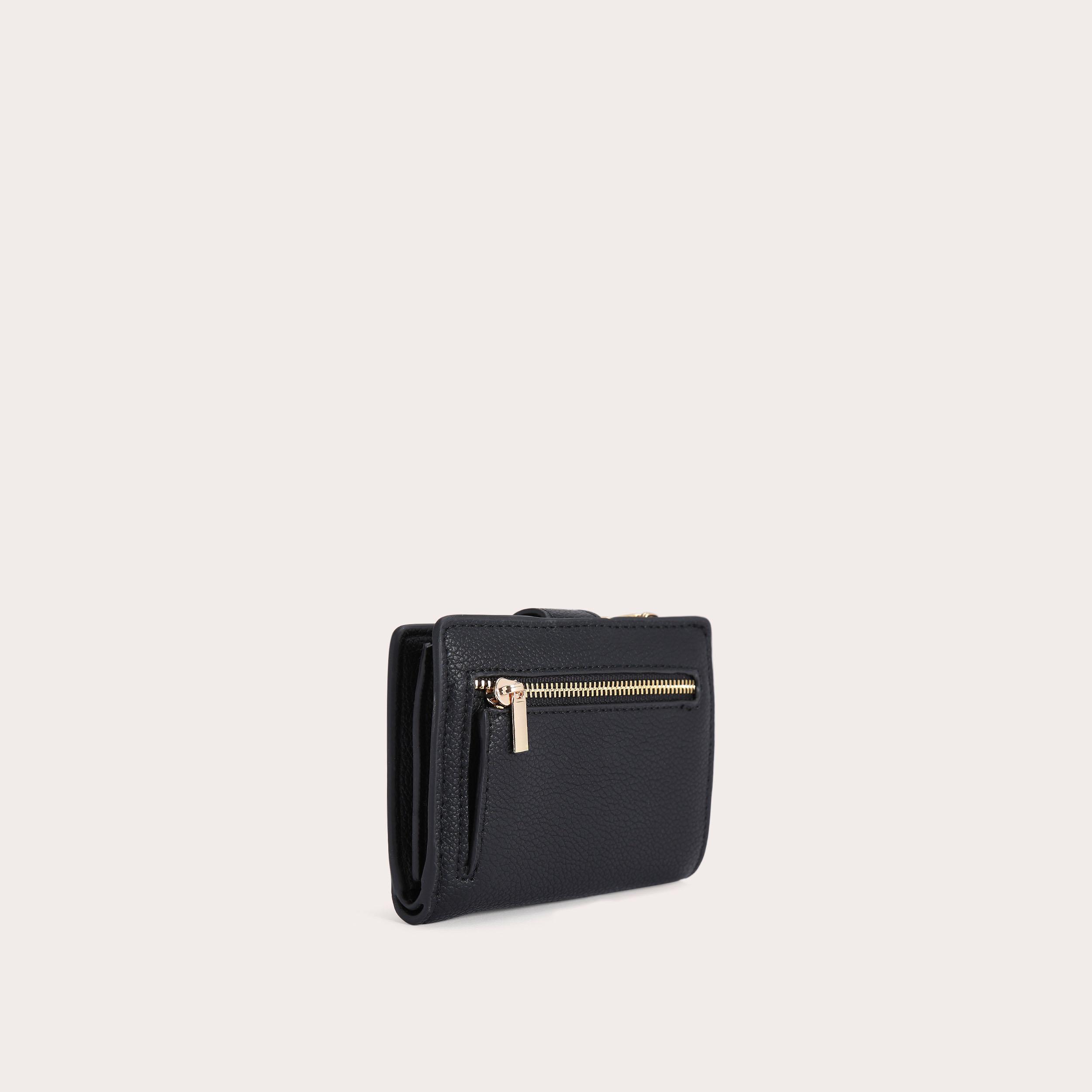 MANDY PURSE Black Fold Over Purse by CARVELA