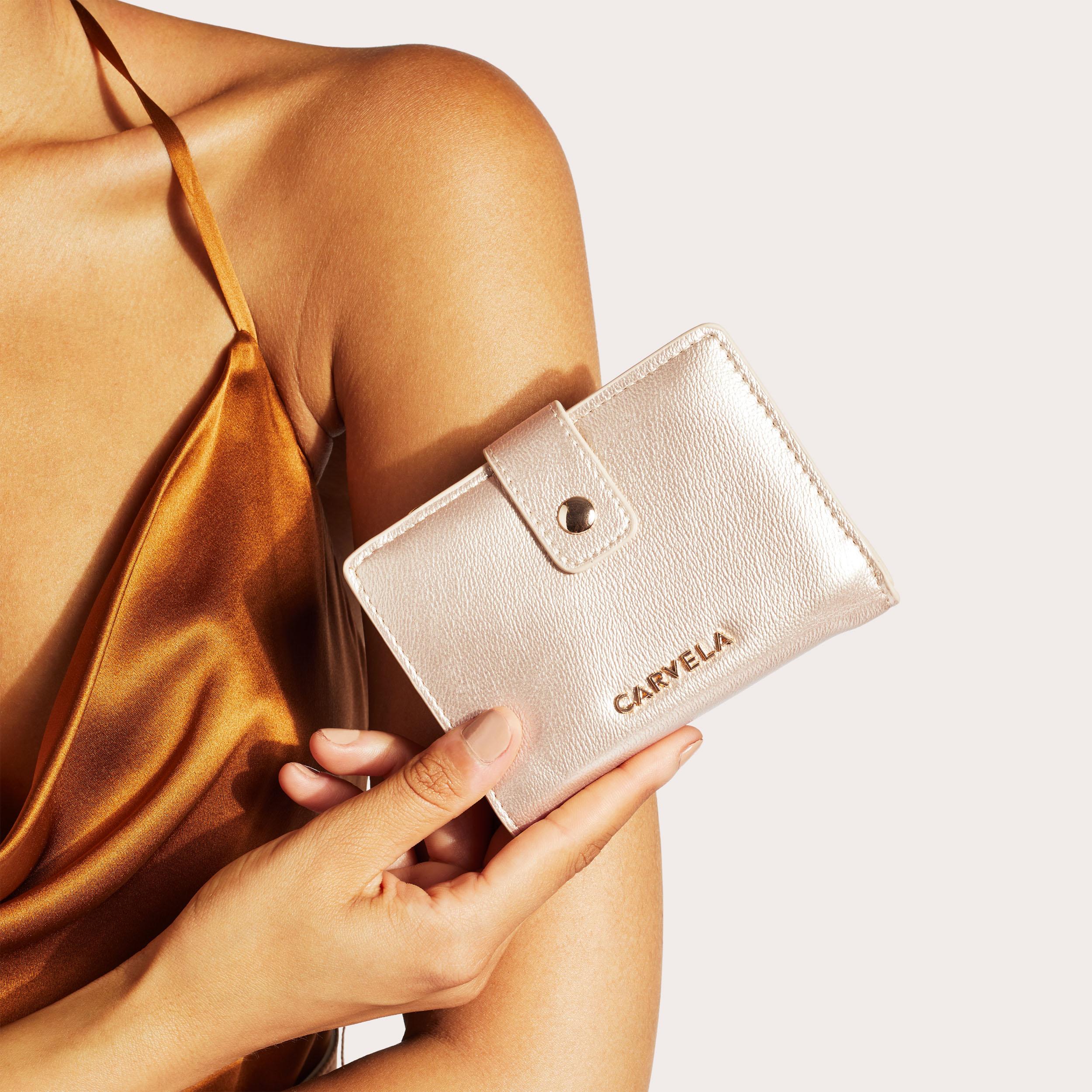 MANDY PURSE Bone Fold Over Purse by CARVELA