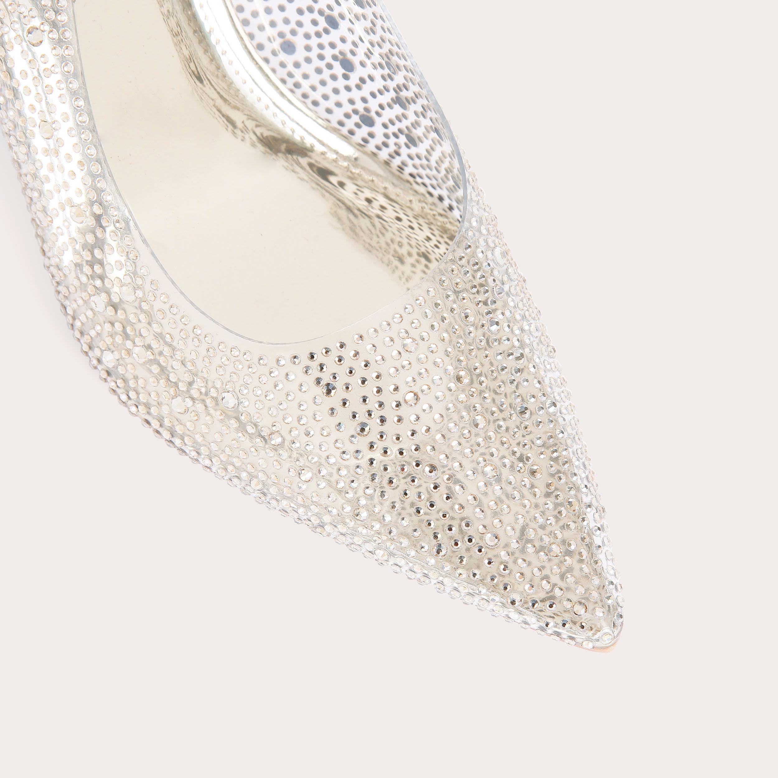 LOVEBIRD VINYL Crystal Court Heel by CARVELA