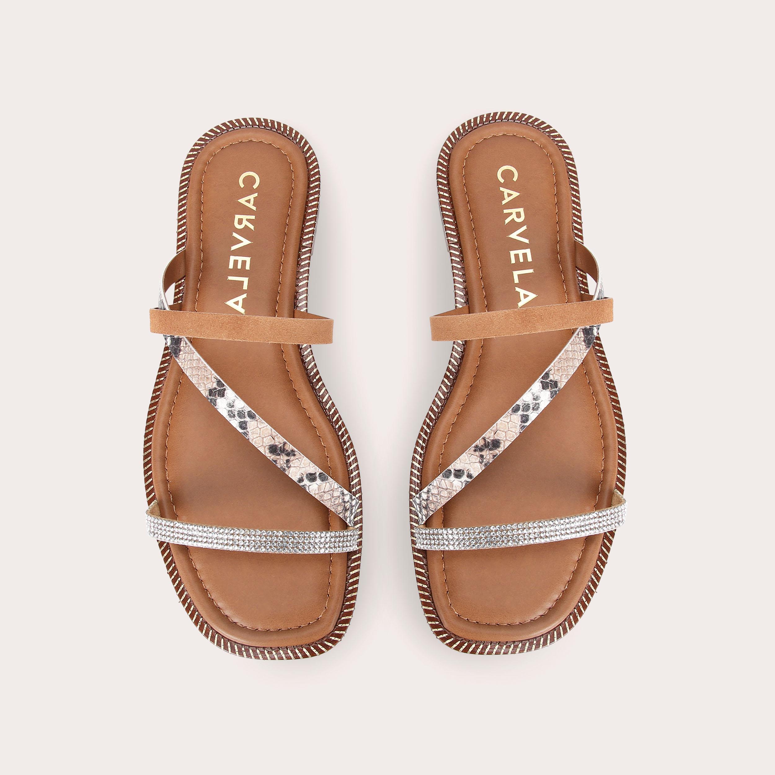 SERENITY Slip On Sandals by CARVELA