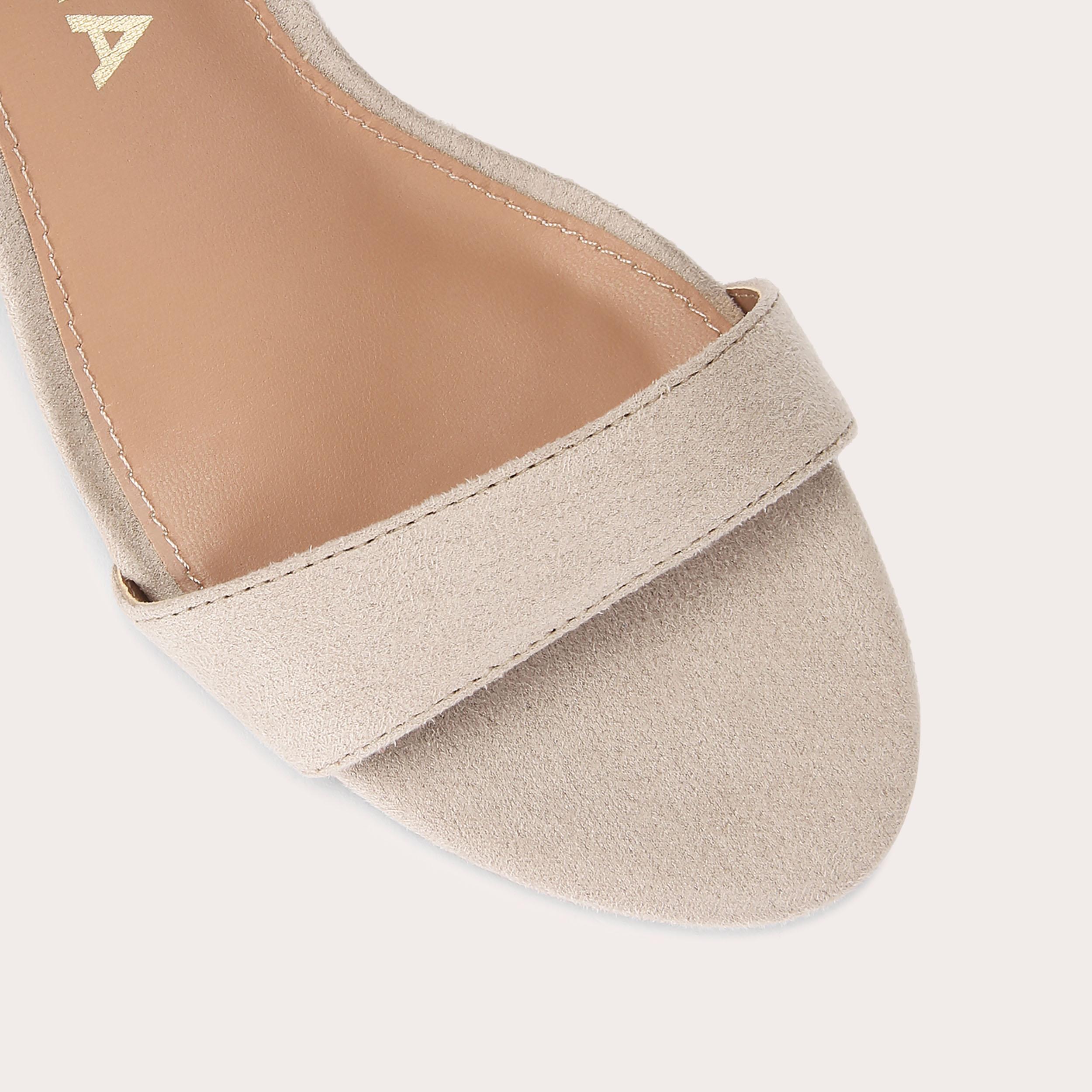 KIKI Taupe Microsuede Heel by CARVELA