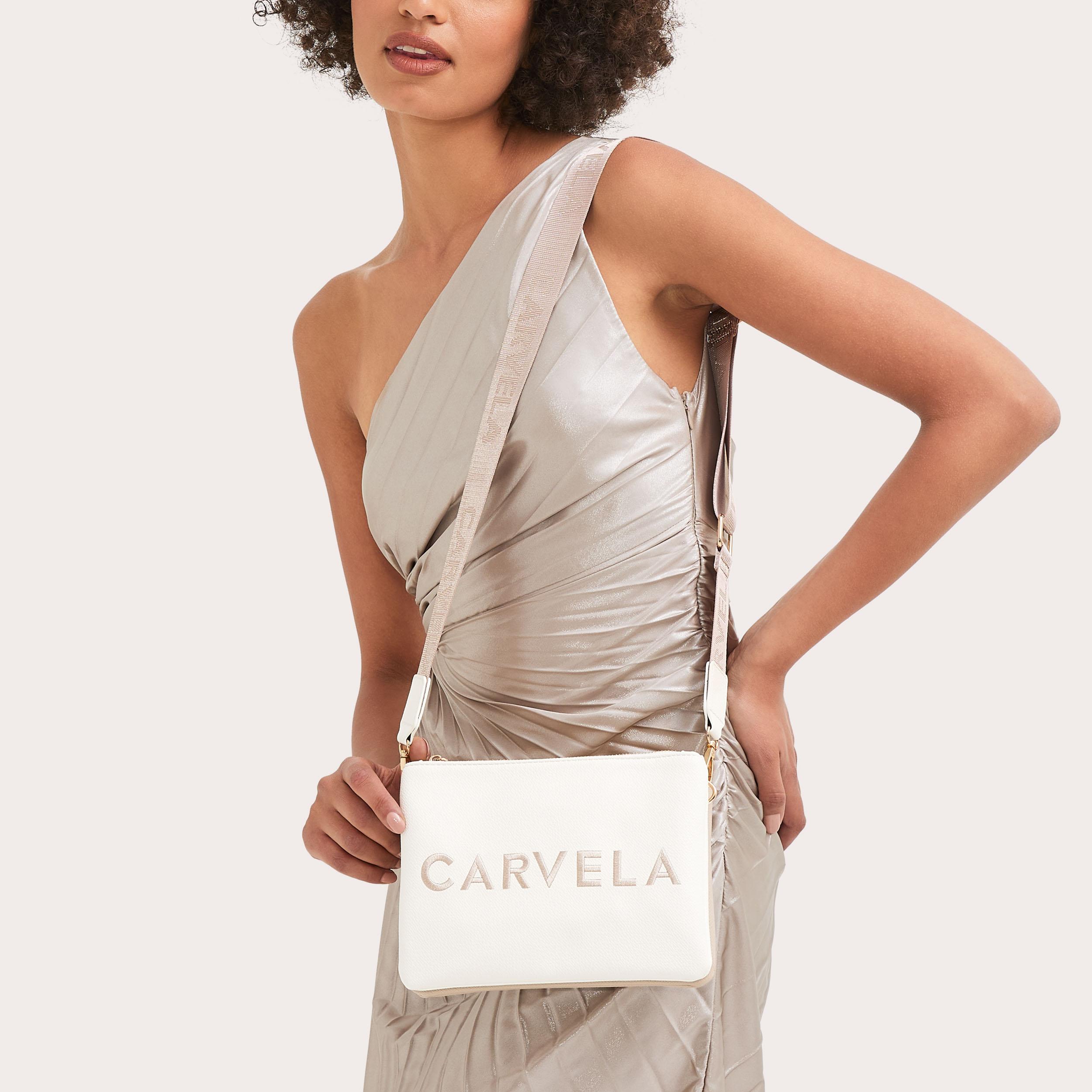 FRAME DOUBLE POUCH by CARVELA