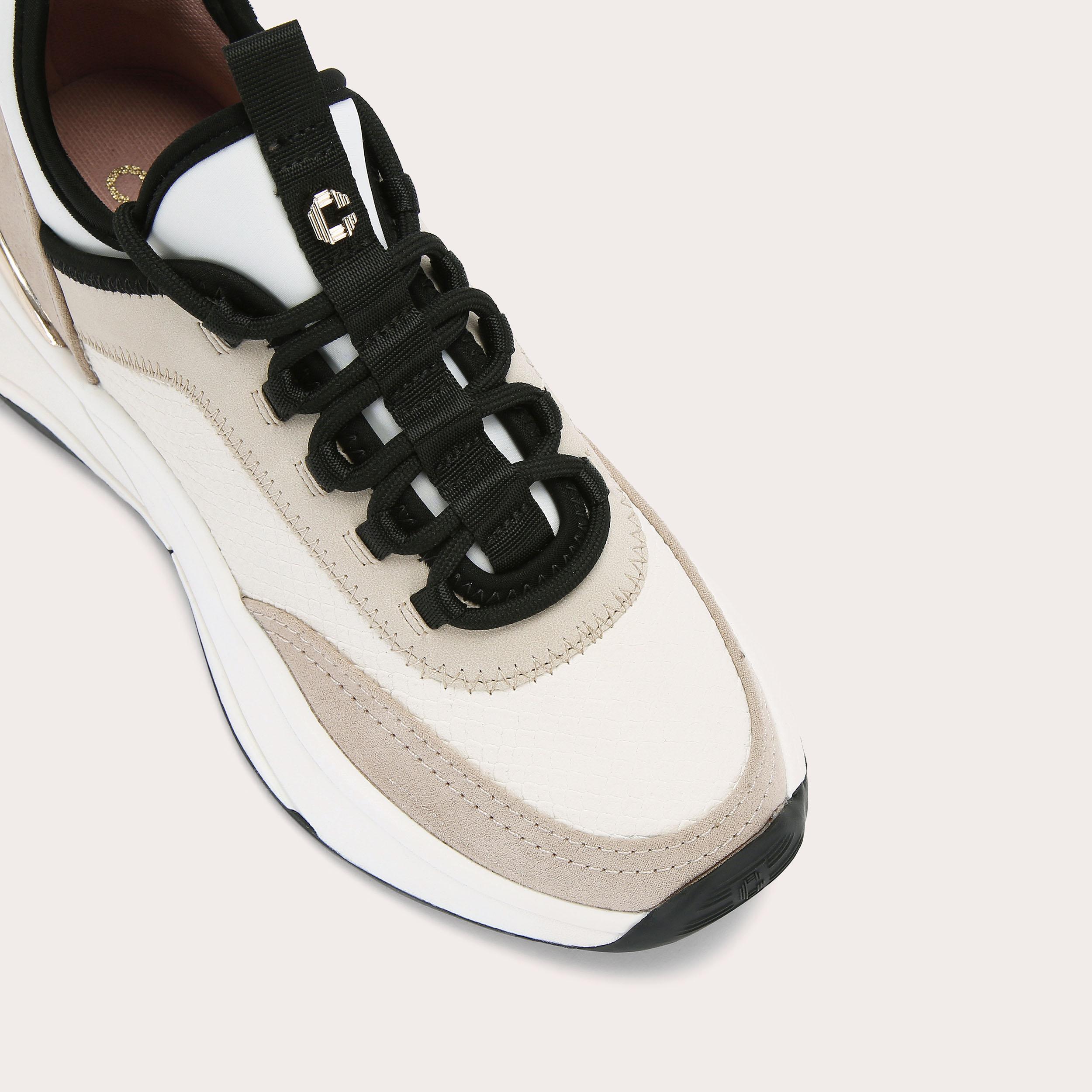 SWIFT RUNNER Bone Leather Trainer by CARVELA