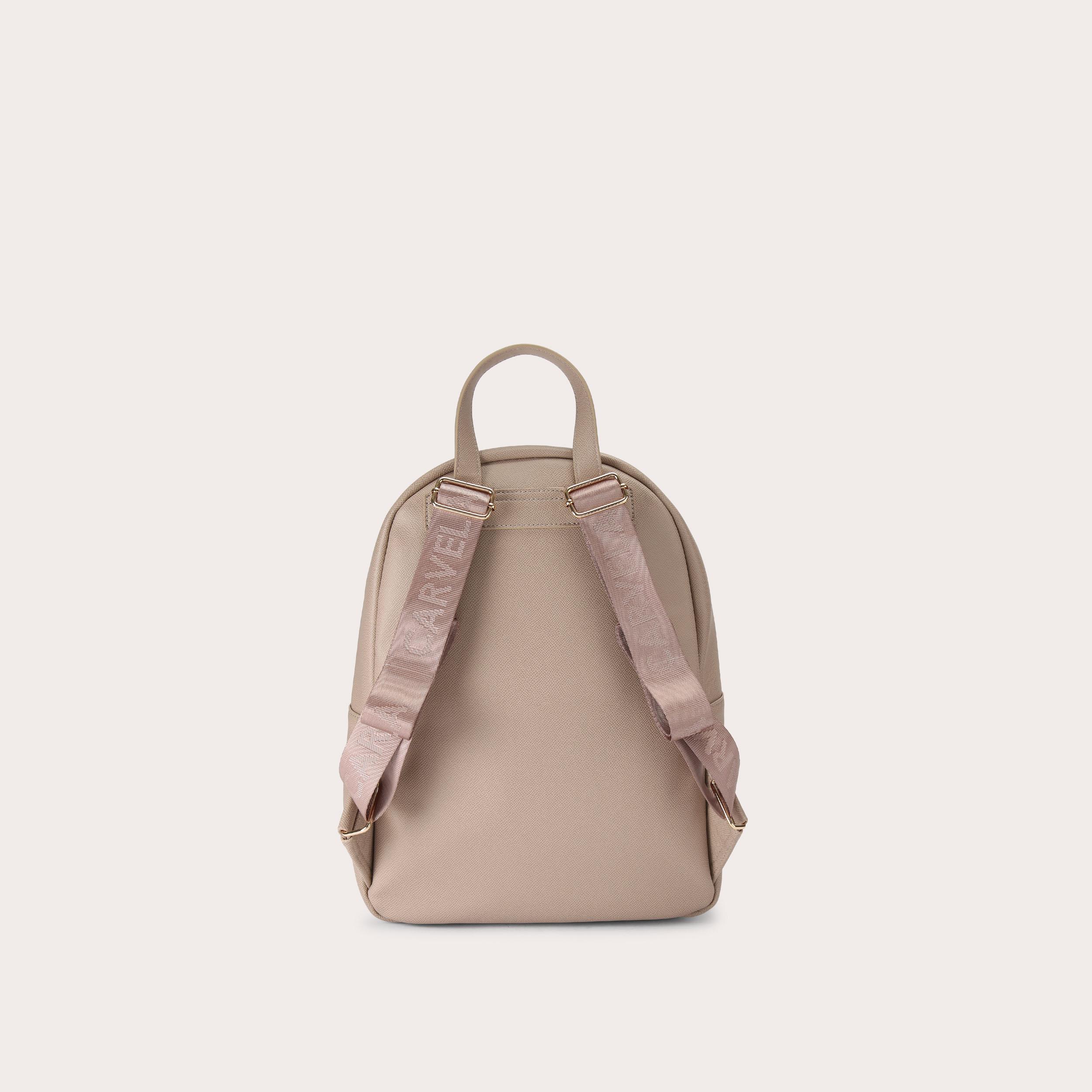 FRAME BACKPACK Taupe Backpack by CARVELA