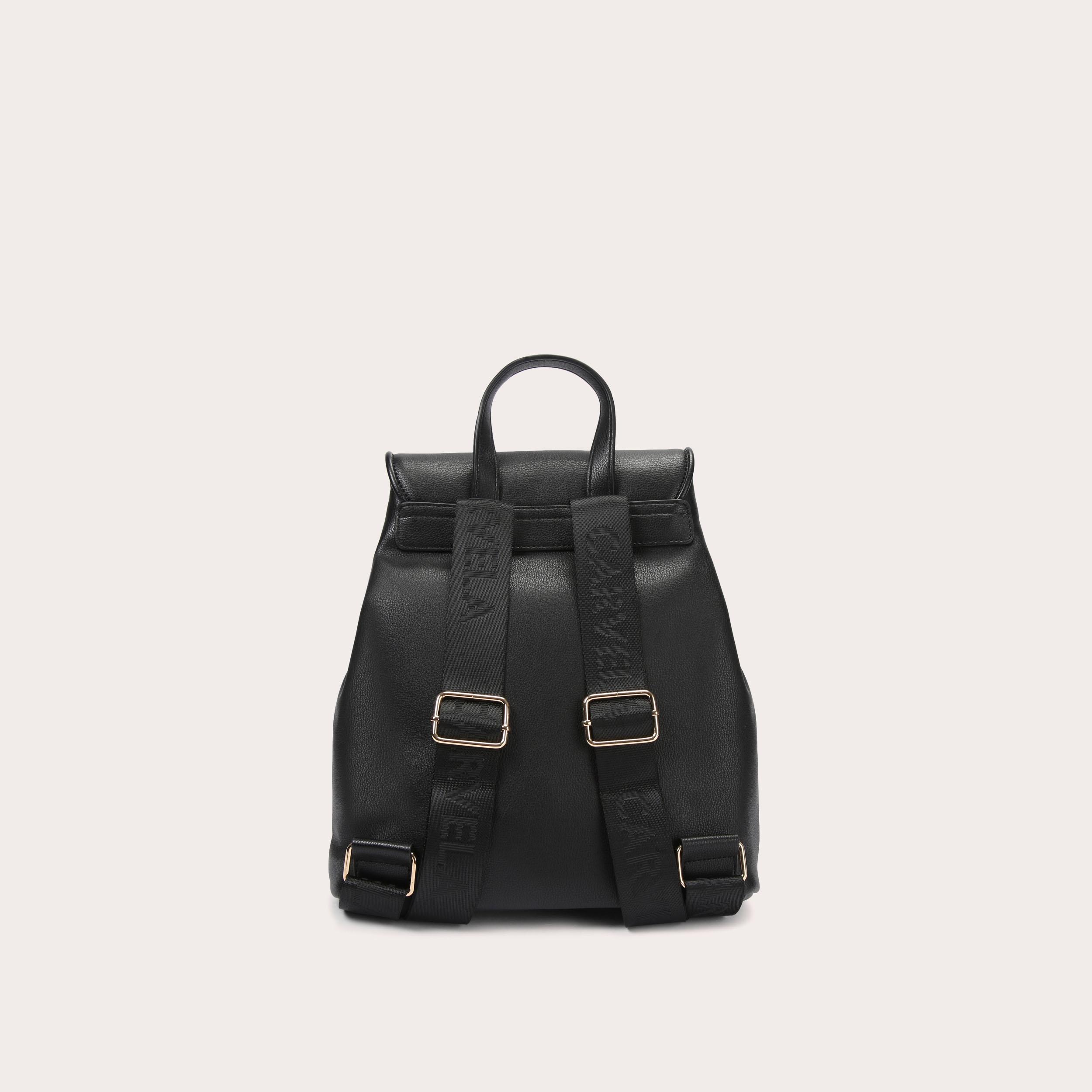 BOXY BACKPACK Black Backpack by CARVELA