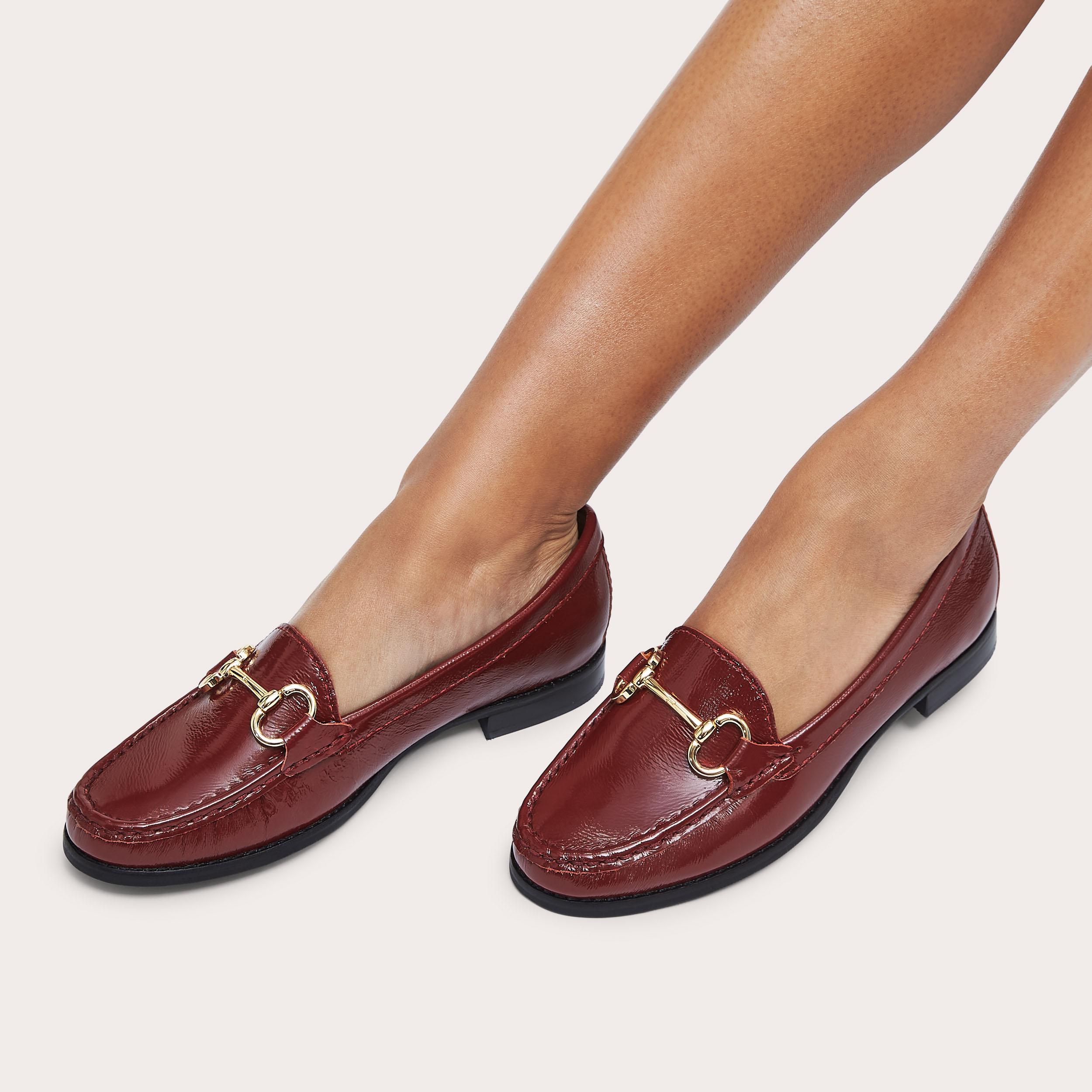 CLICK Red Slip On Loafer by CARVELA COMFORT