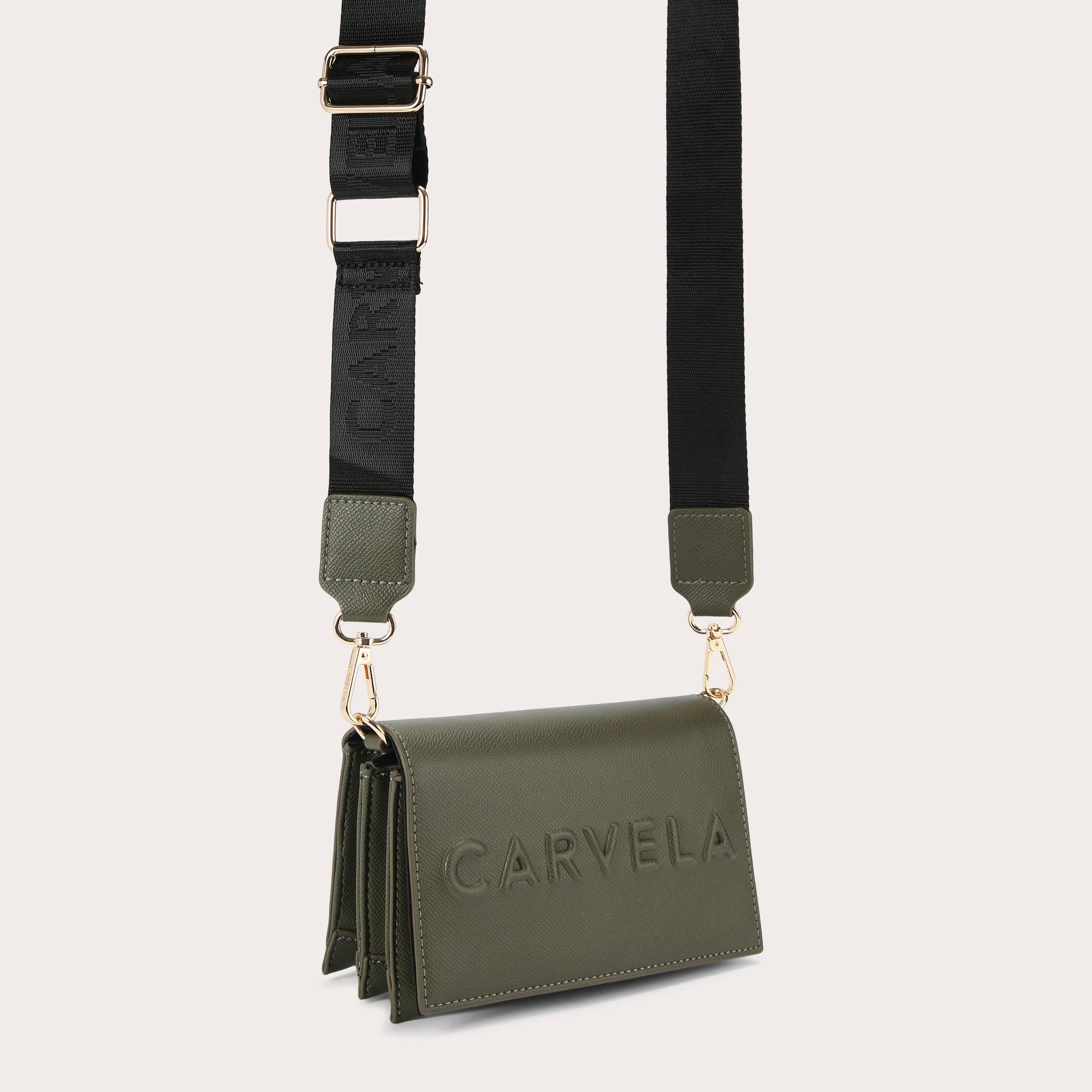 FRAME WALLET X BODY Black Texture Wallet On Chain by CARVELA