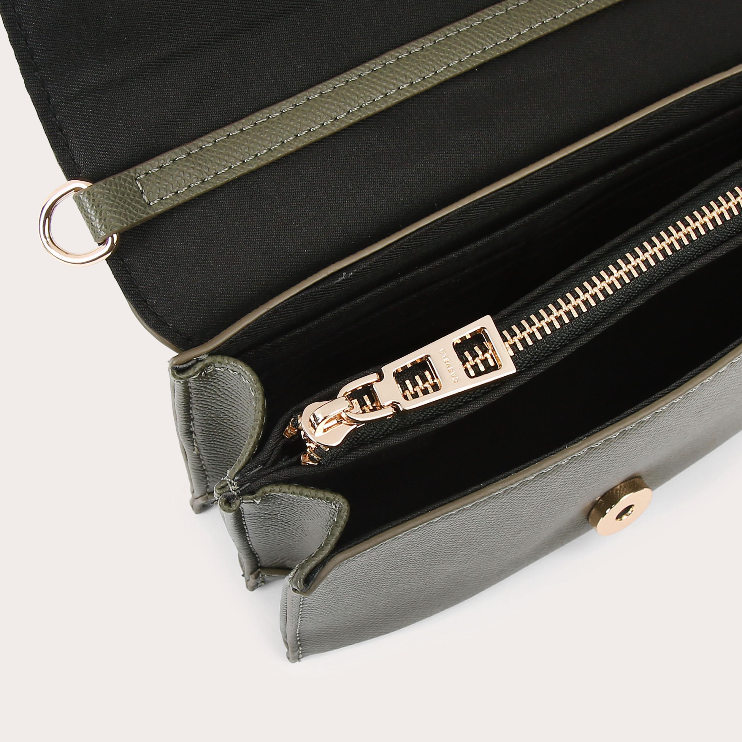 FRAME WALLET X BODY Black Texture Wallet On Chain by CARVELA