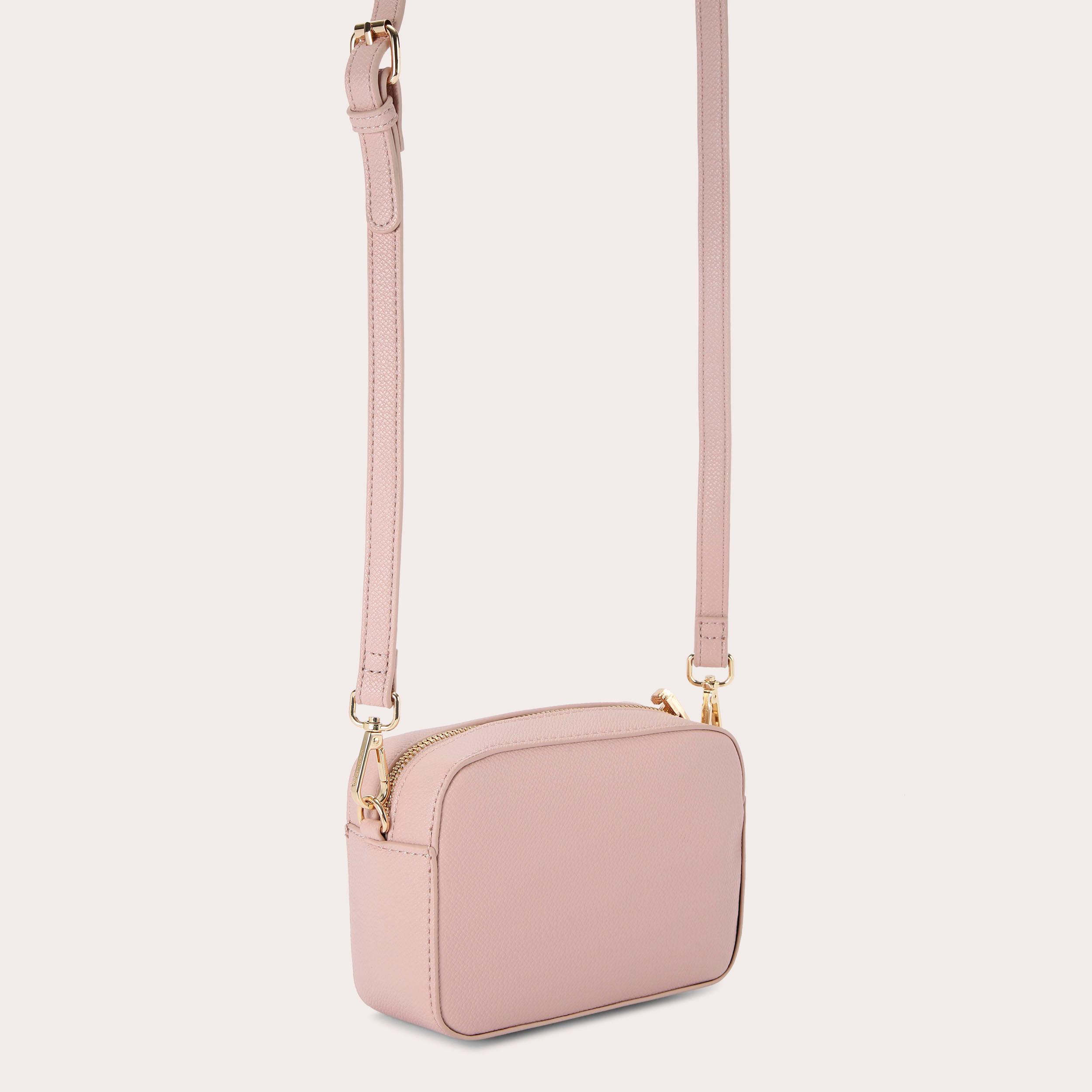 FRAME MINI X BODY Pink Mini Cross Body Bag by CARVELA