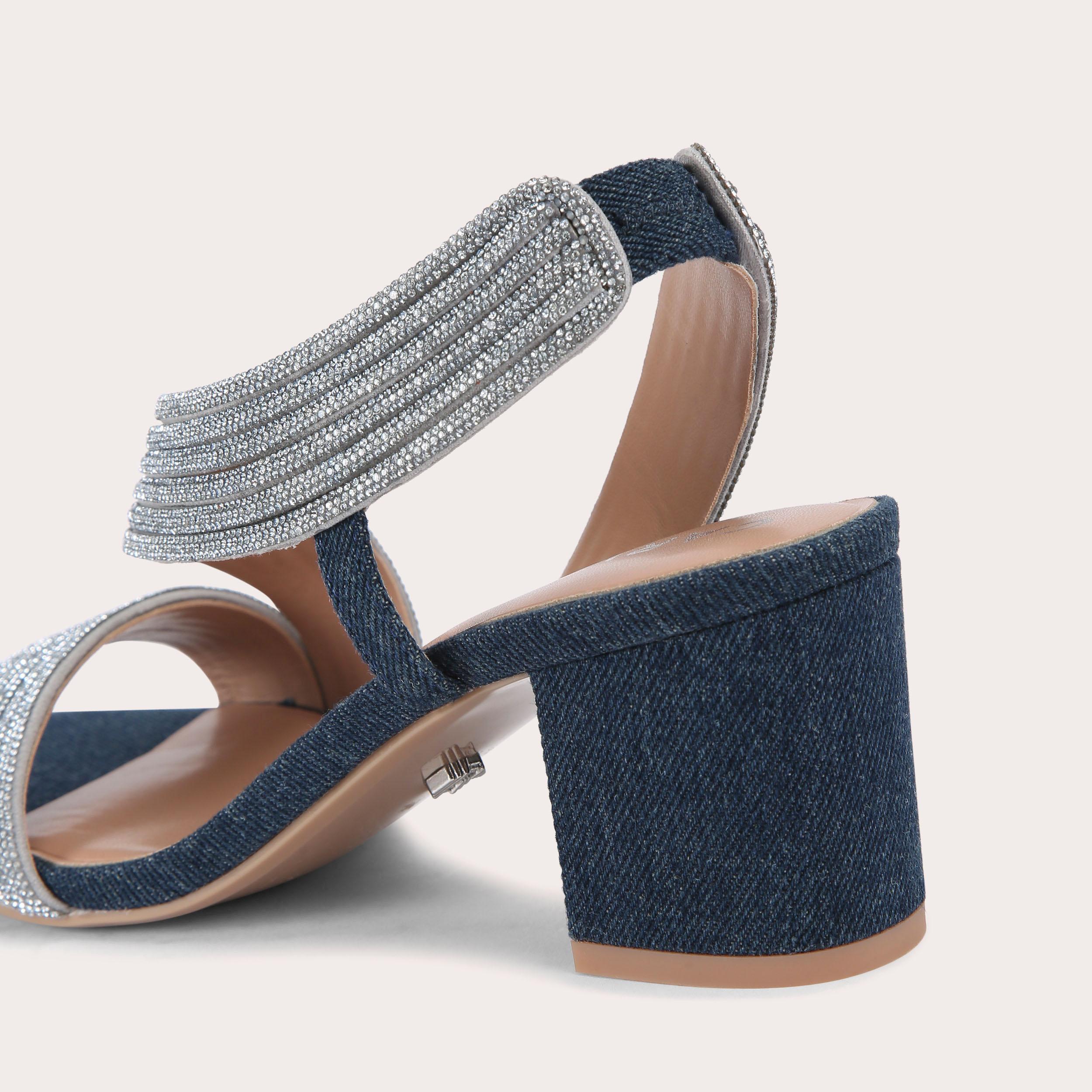 GALA BLOCK JEWEL 60 Blue Denim Crystal Gala by CARVELA