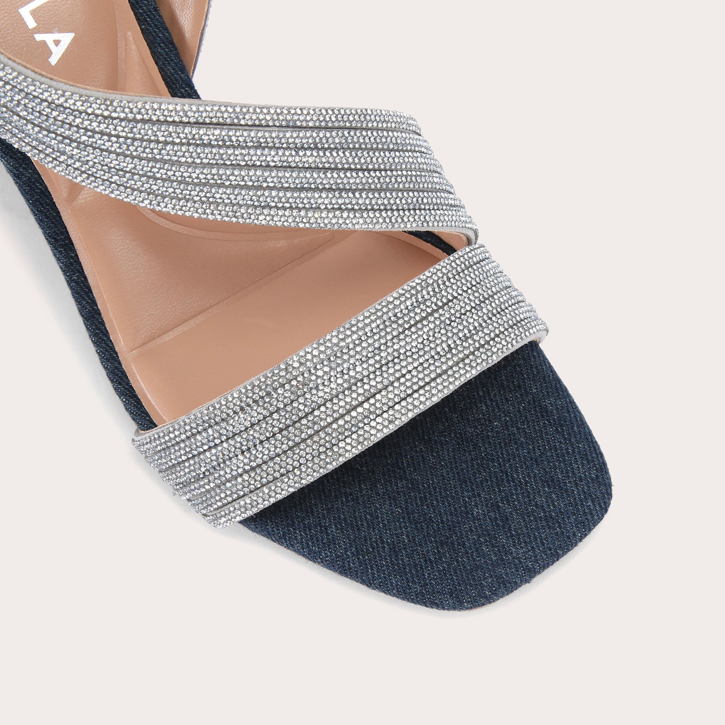 GALA BLOCK JEWEL 60 Blue Denim Crystal Gala by CARVELA