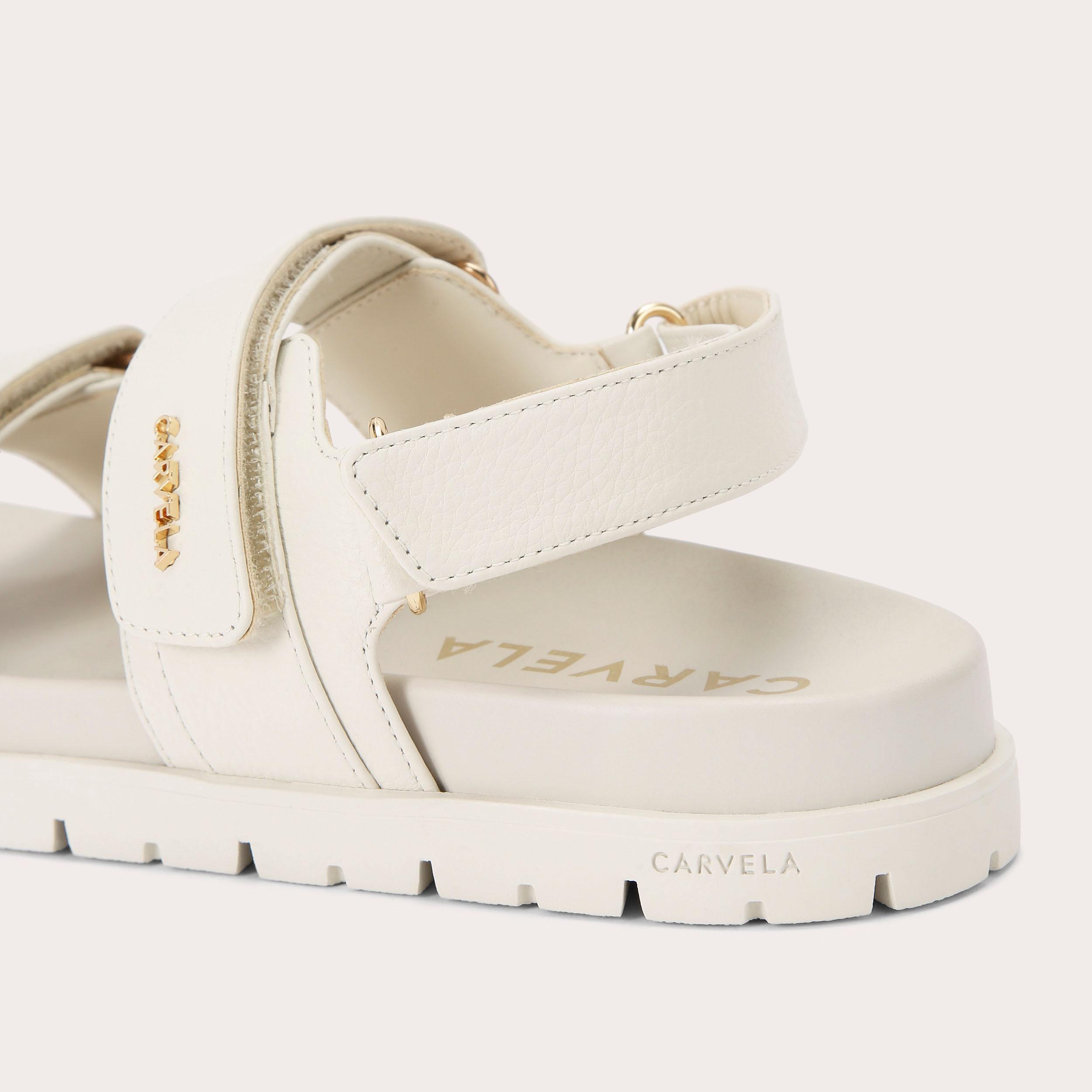 FAME Bone Leather Sandal by CARVELA