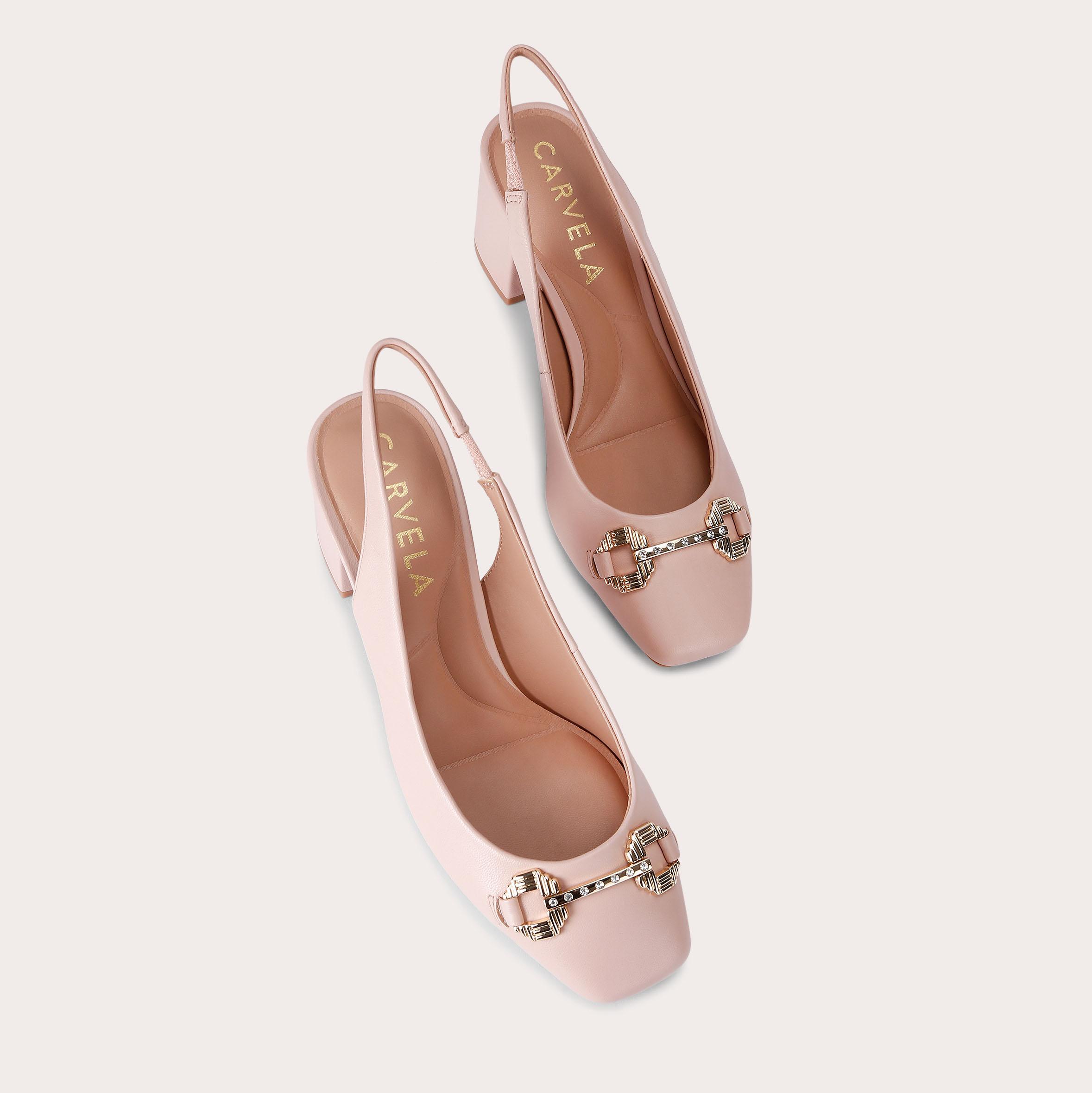 POISE 2 Pink Slingback Heel by CARVELA