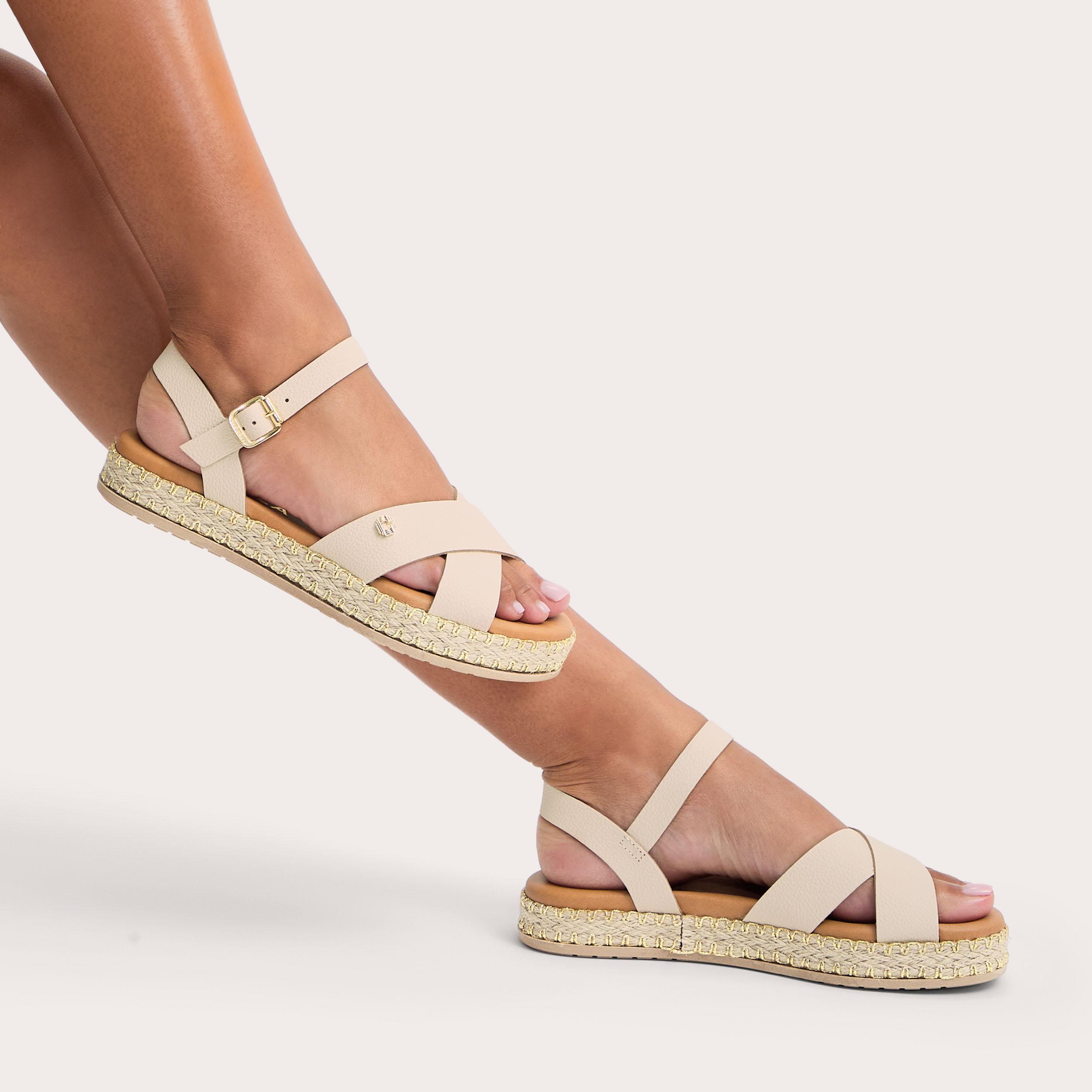 SICILY Bone Espadrille Sandal by CARVELA COMFORT