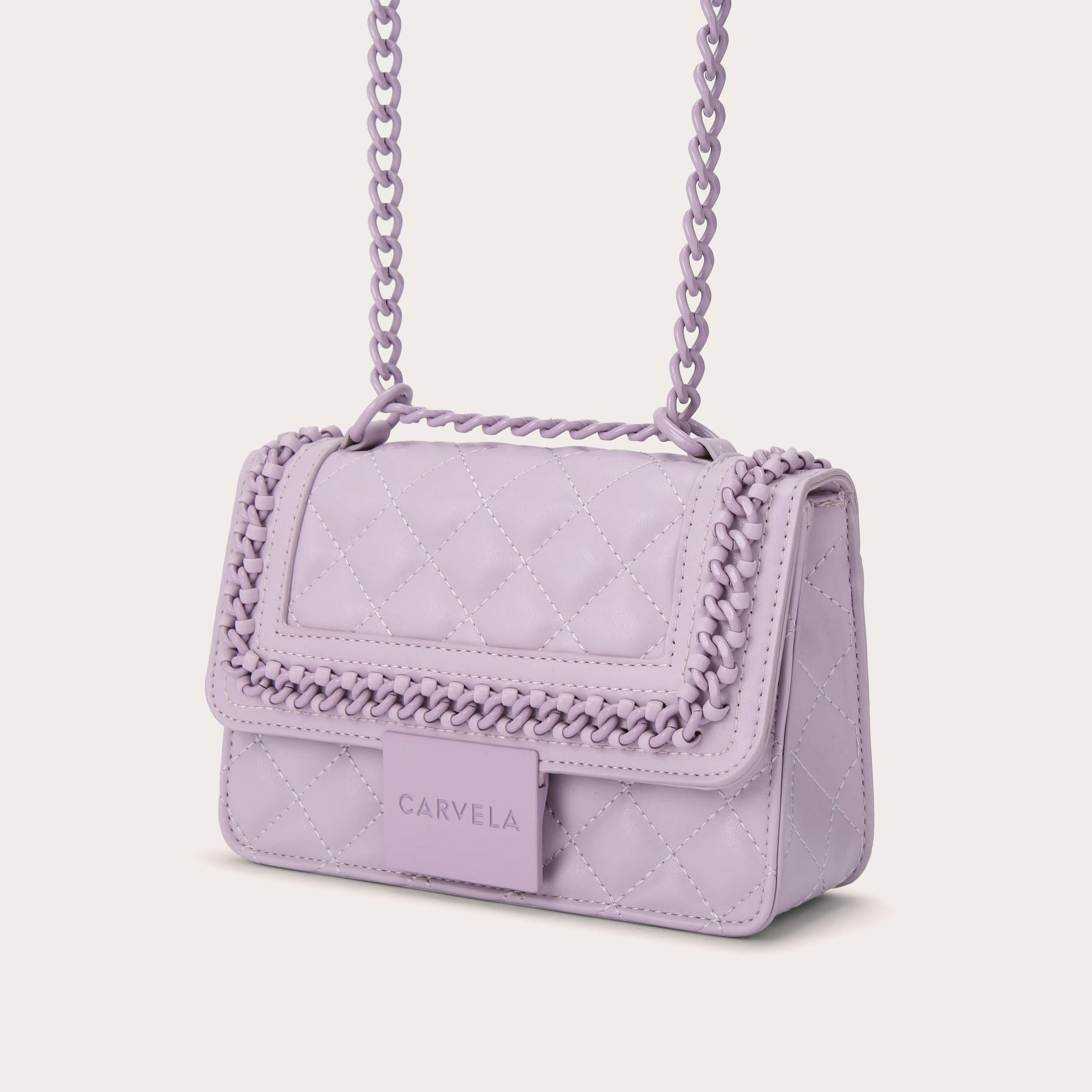 MINI BAILEY X BODY Lilac Cross Body Bag by CARVELA
