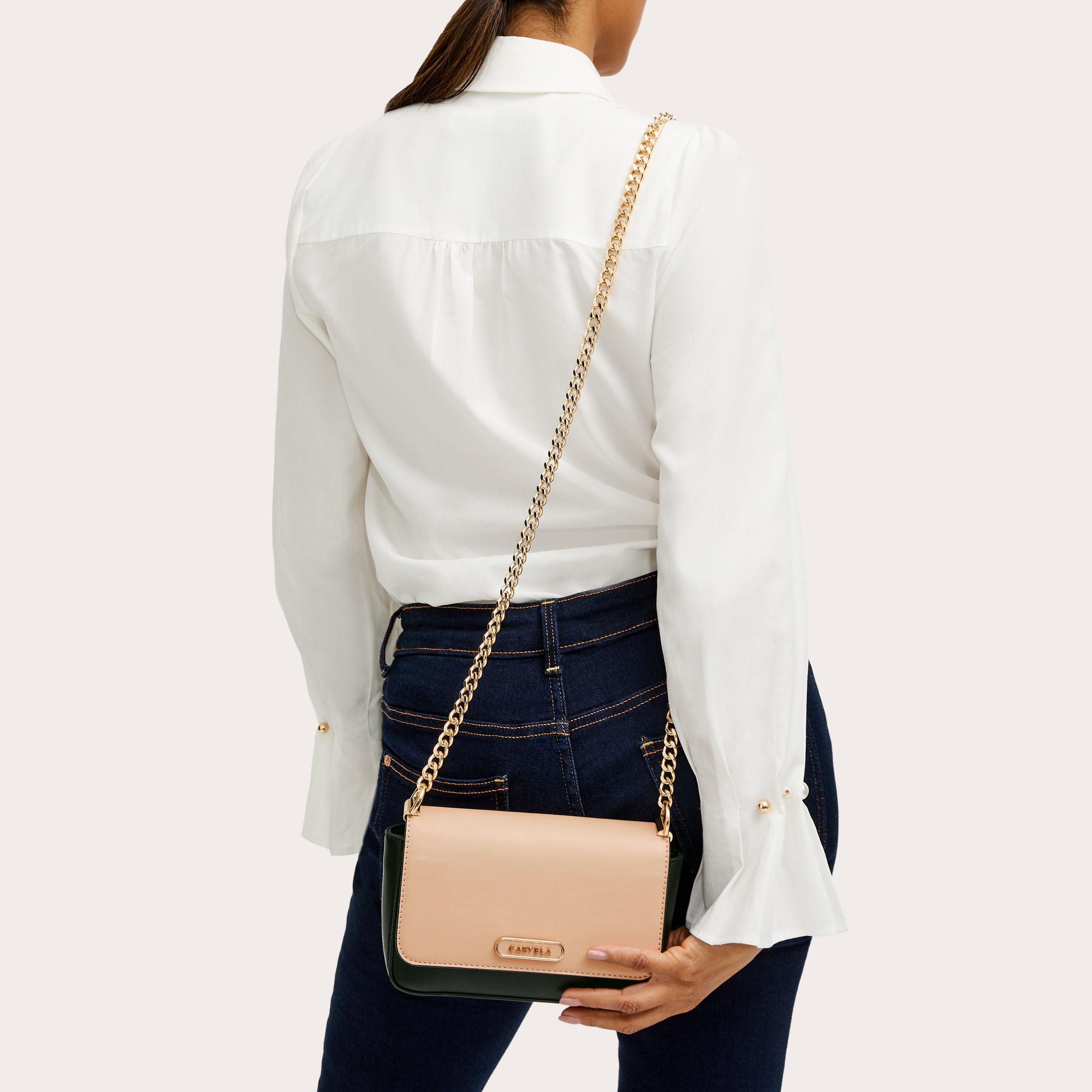 RENE MATCH BAG Blush Cross Body Bag by CARVELA