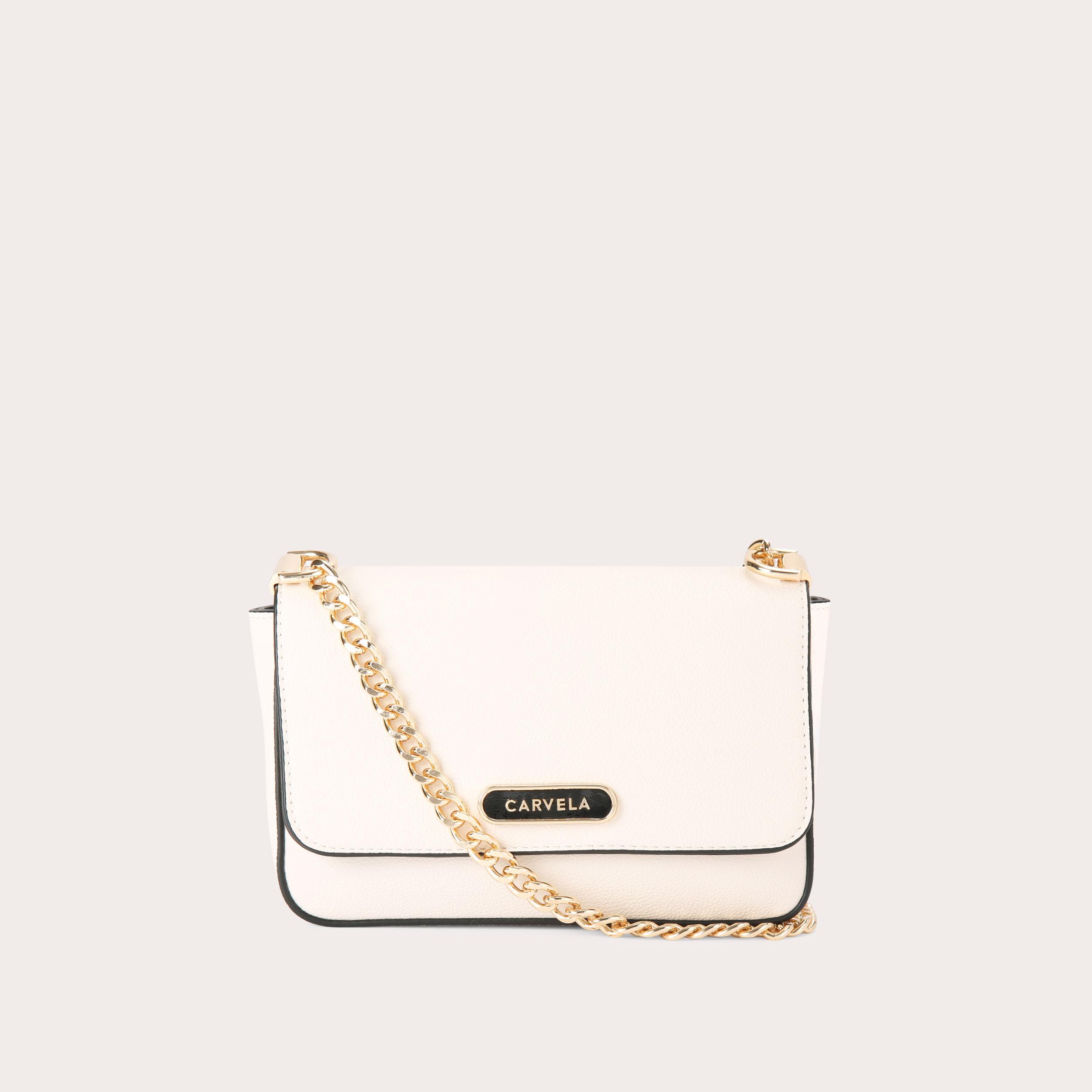 RENE MATCH BAG Bone Cross Body by CARVELA