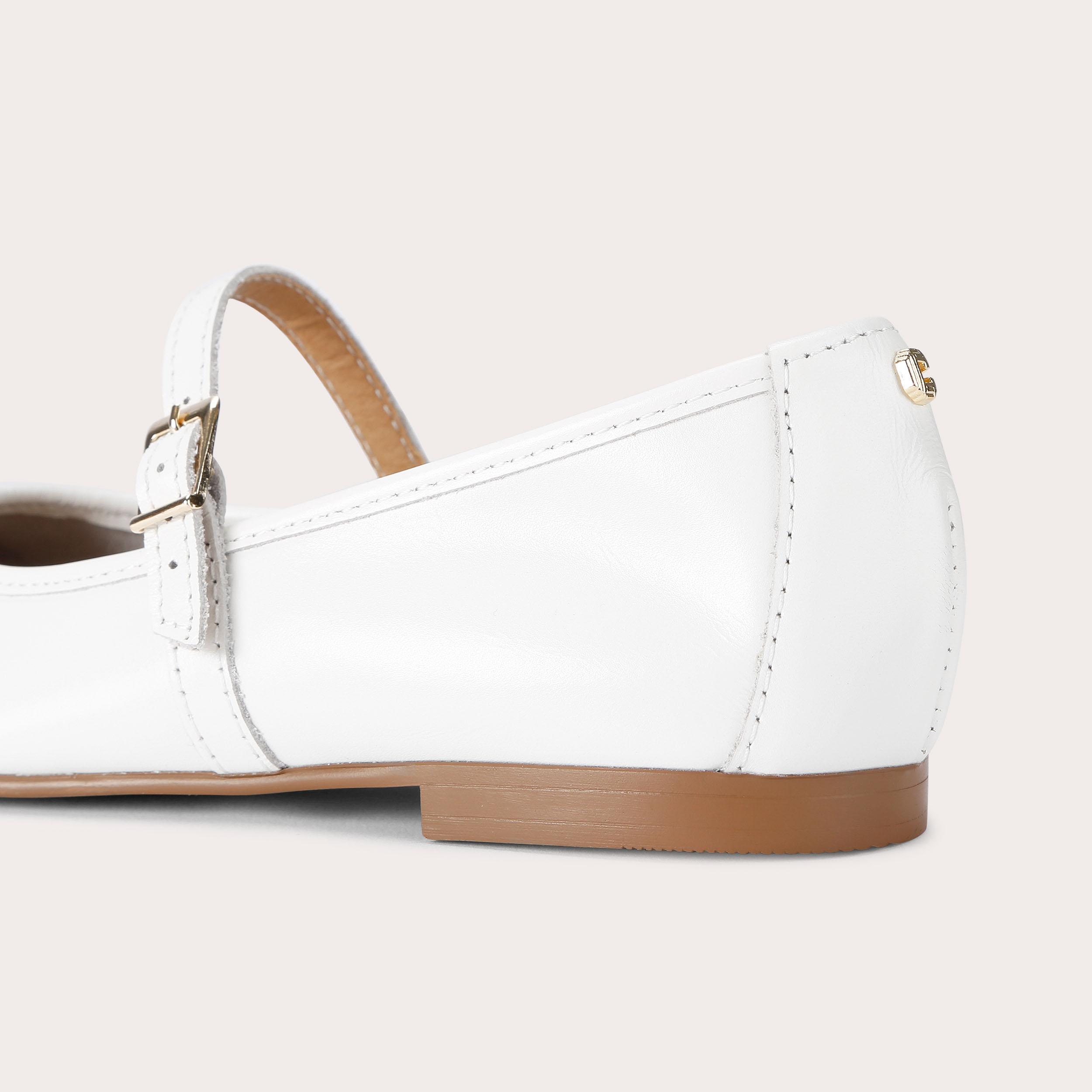 MYA MARY JANE Bone Mary Jane Flats by CARVELA COMFORT
