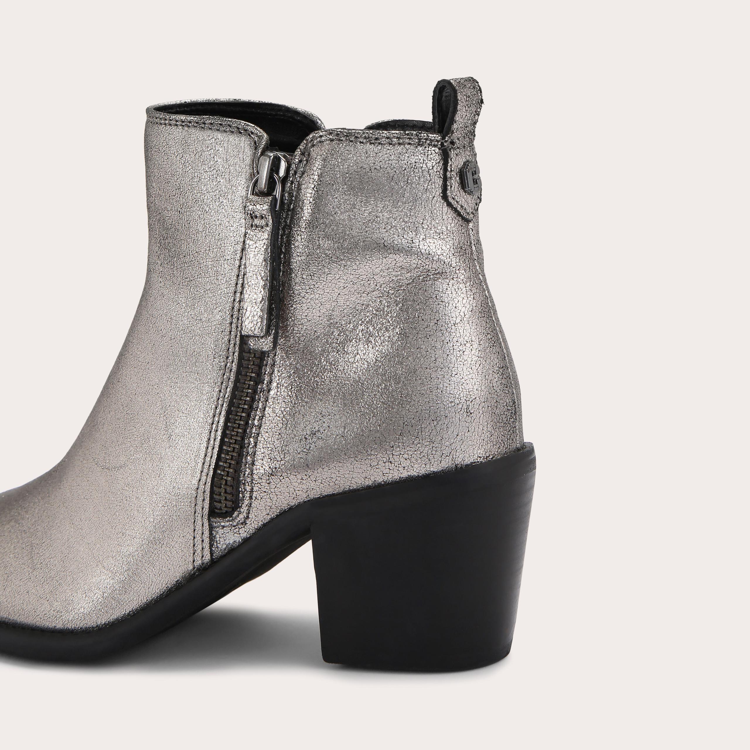 SECIL Silver Heeled Boot by CARVELA