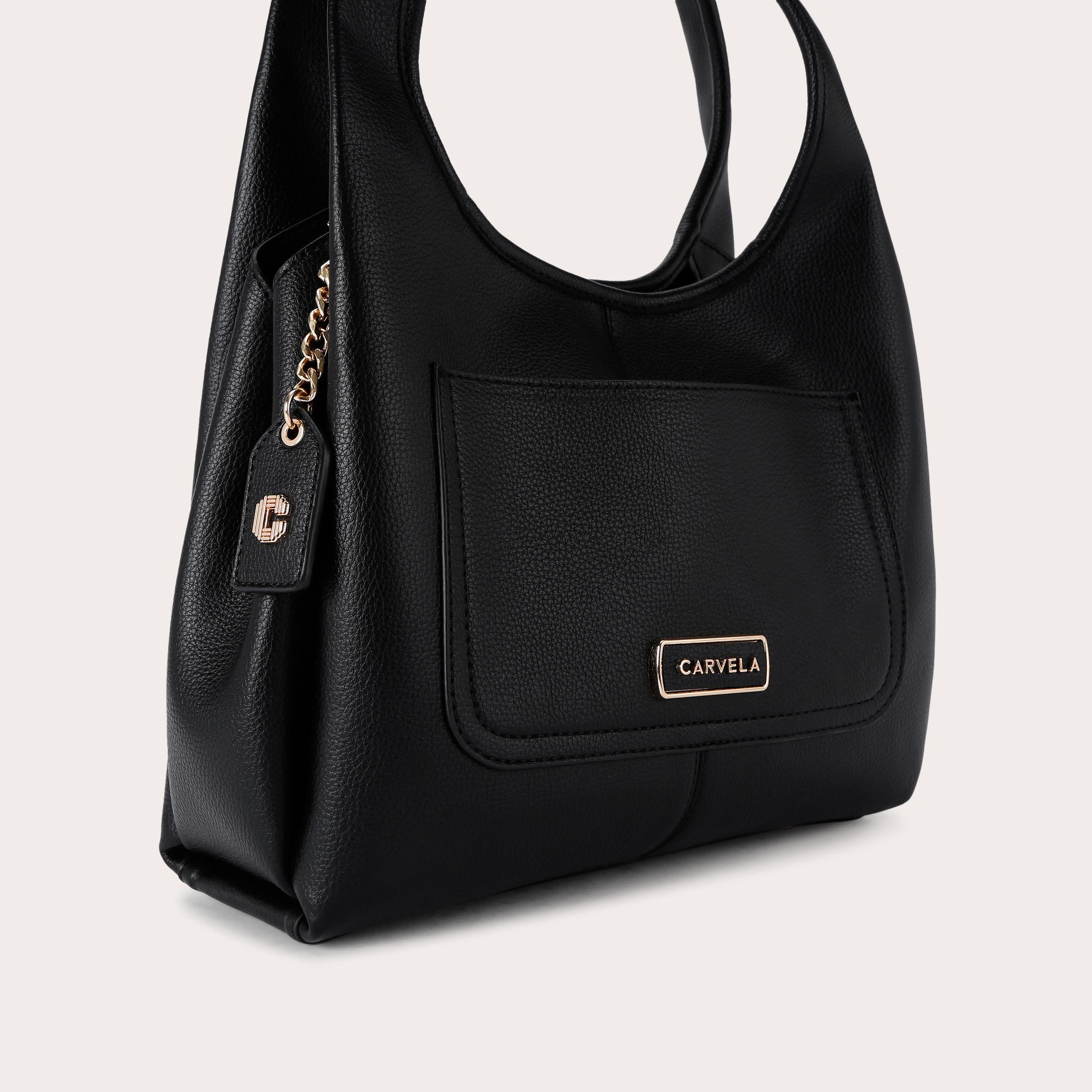 MINI MILANO Black Shoulder Bag by CARVELA