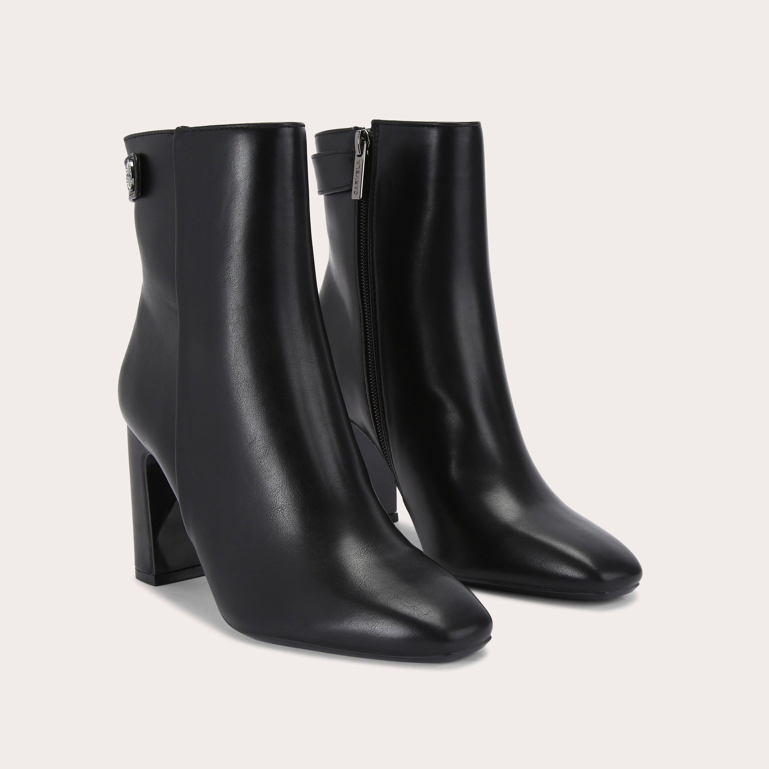 JACKPOT ANKLE Black Heeled Ankle Boot by CARVELA