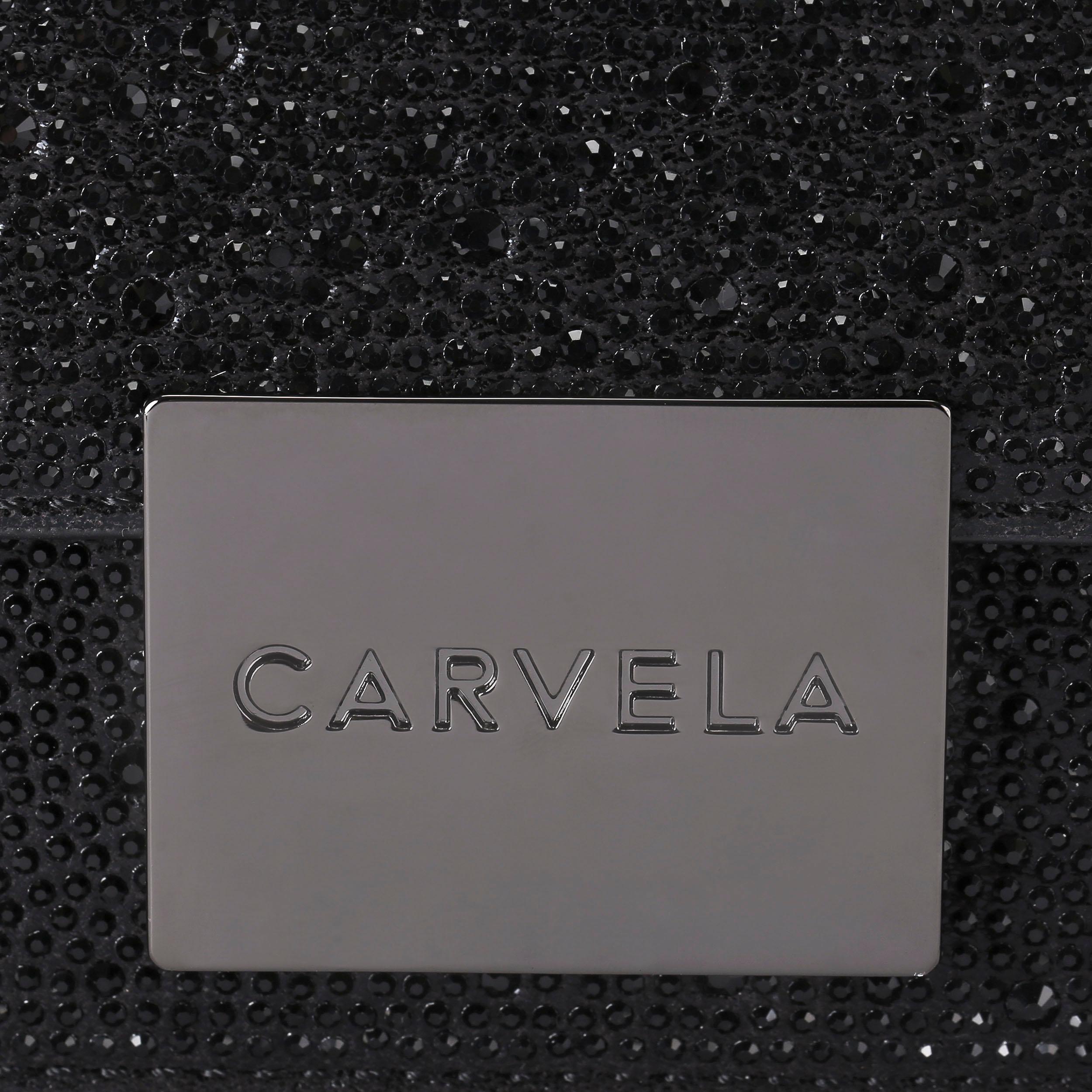 BEE MINI XBODY Black Fabric Cross Body Bag by CARVELA