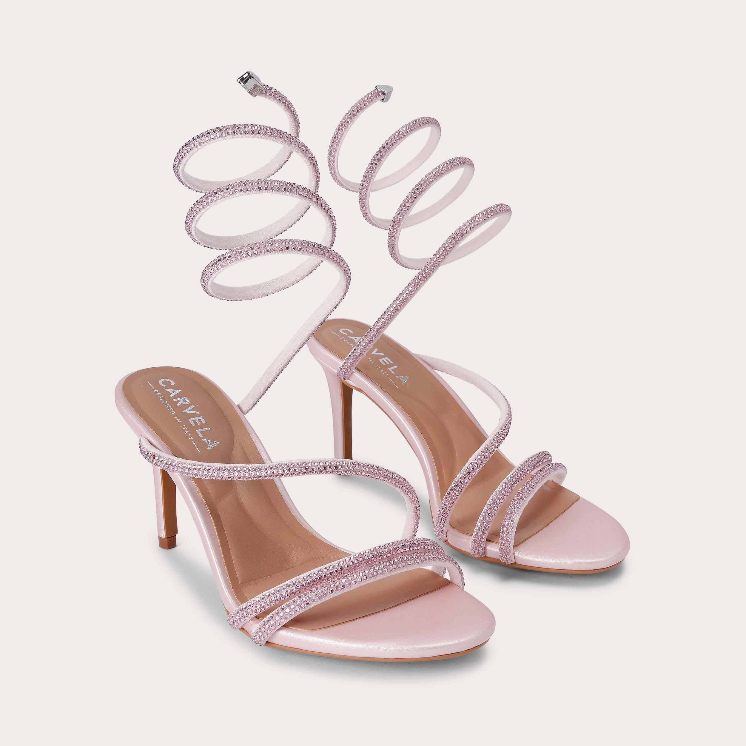 SPIRAL 80 Crystal Embellished Heel by CARVELA