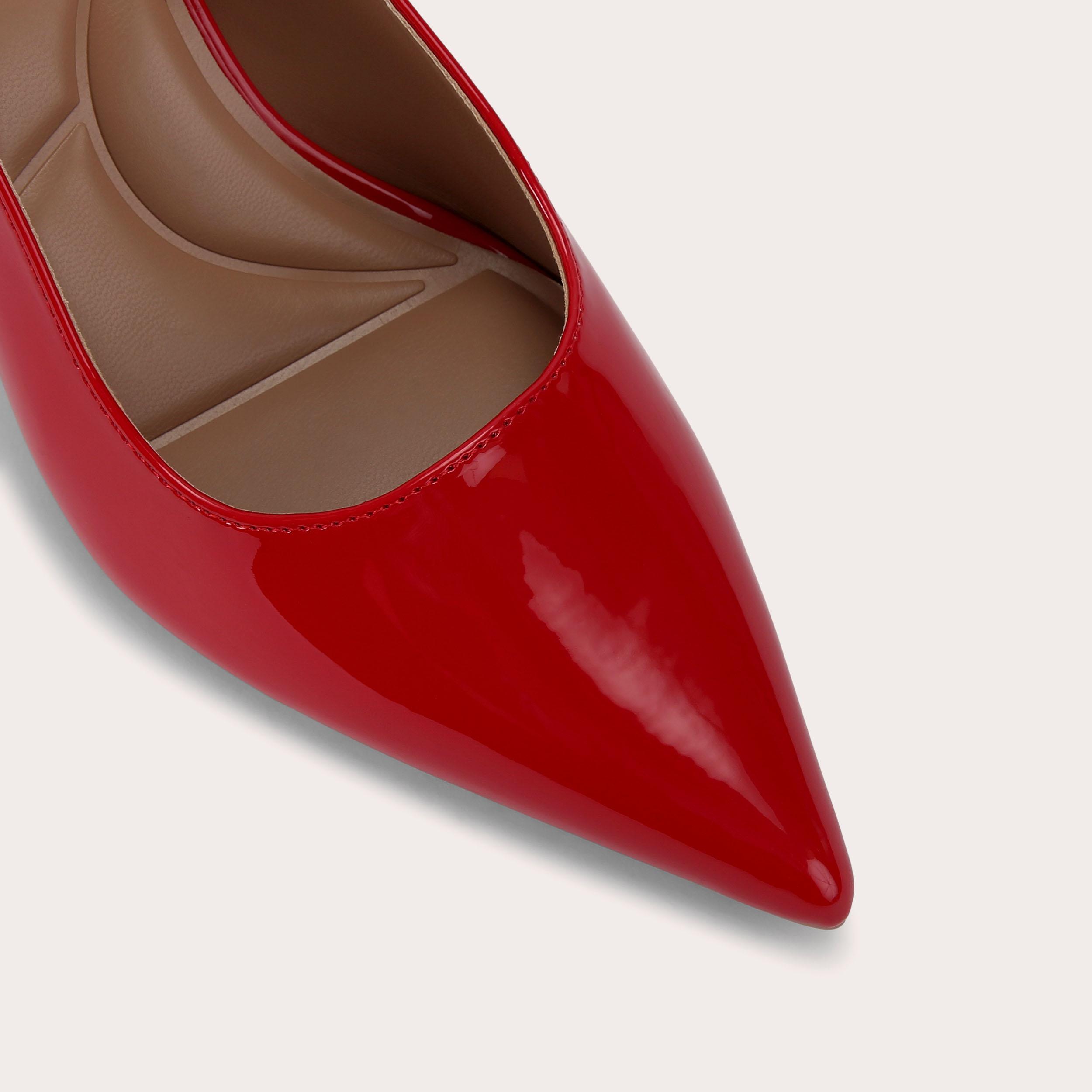 CORLETTA SLING COURT Red Patent Slingback Heel by CARVELA
