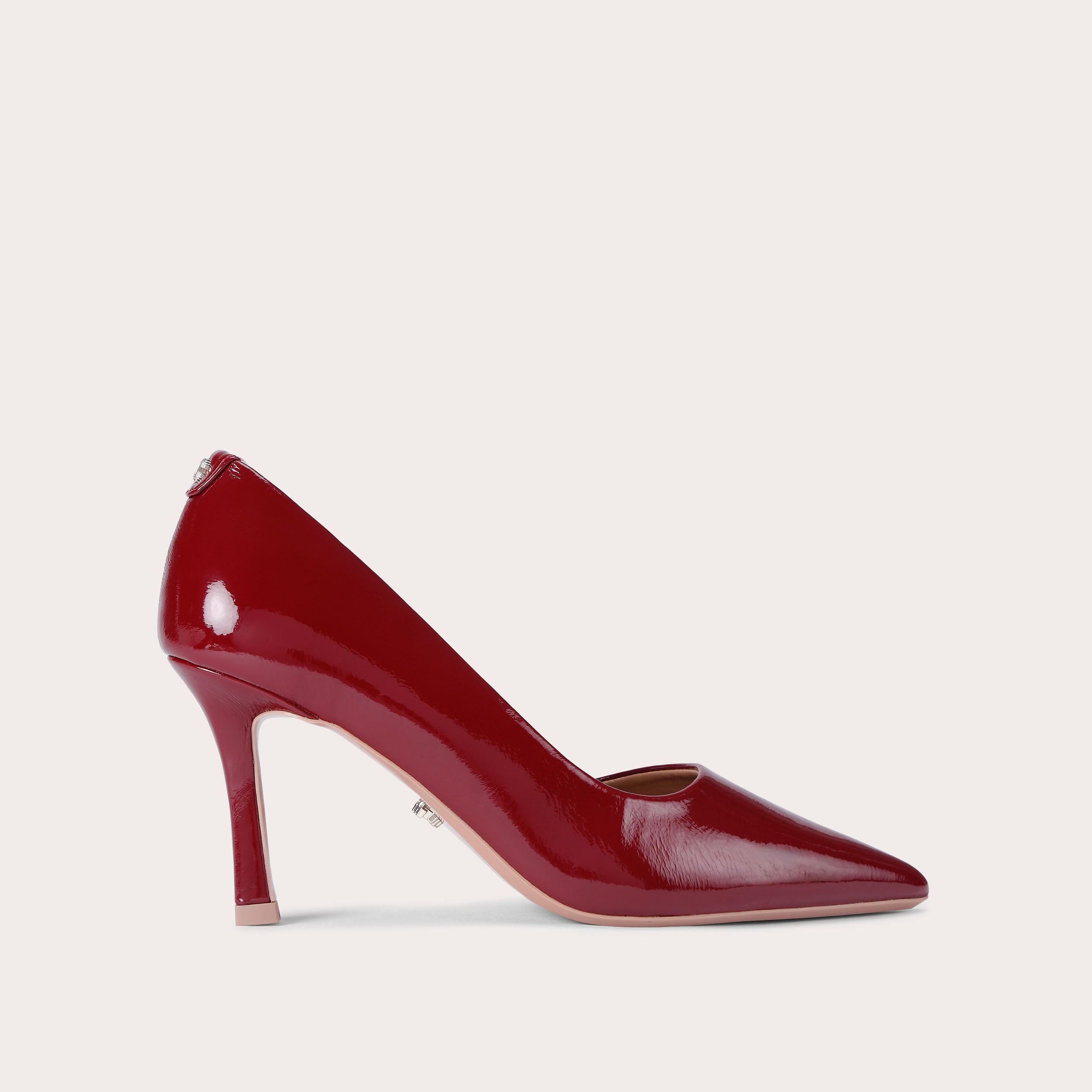 CORLETTA D ORSAY Dark Red Court Heel by CARVELA