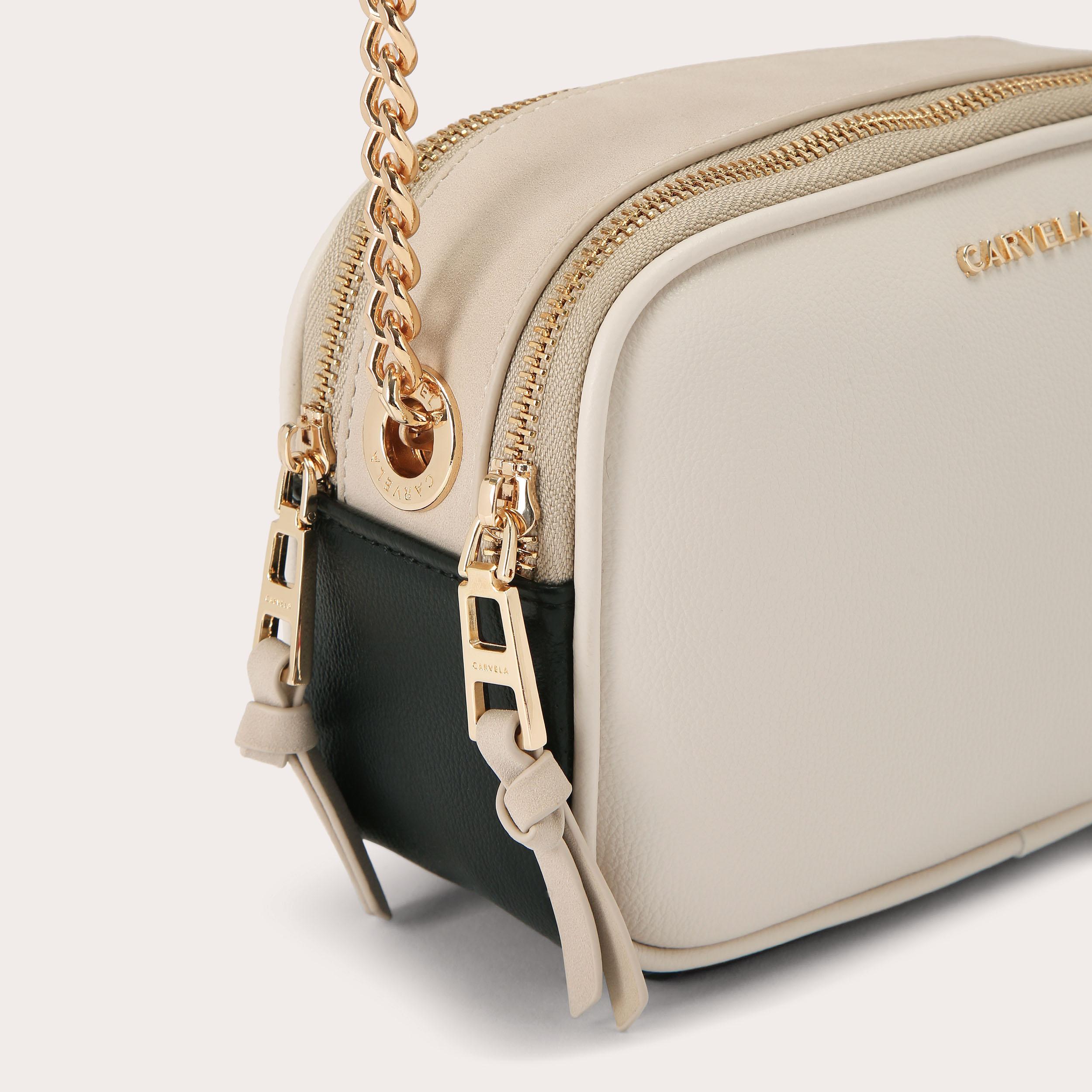 CARLA CROSSBODY Bone Cross Body Bag by Carvela