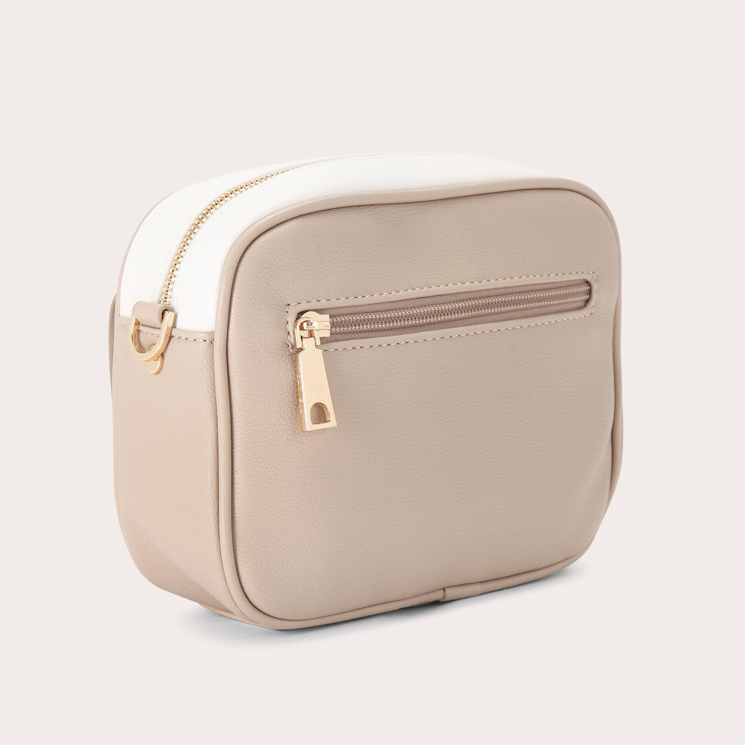 BOXY X BODY Taupe Cross Body Bag by CARVELA