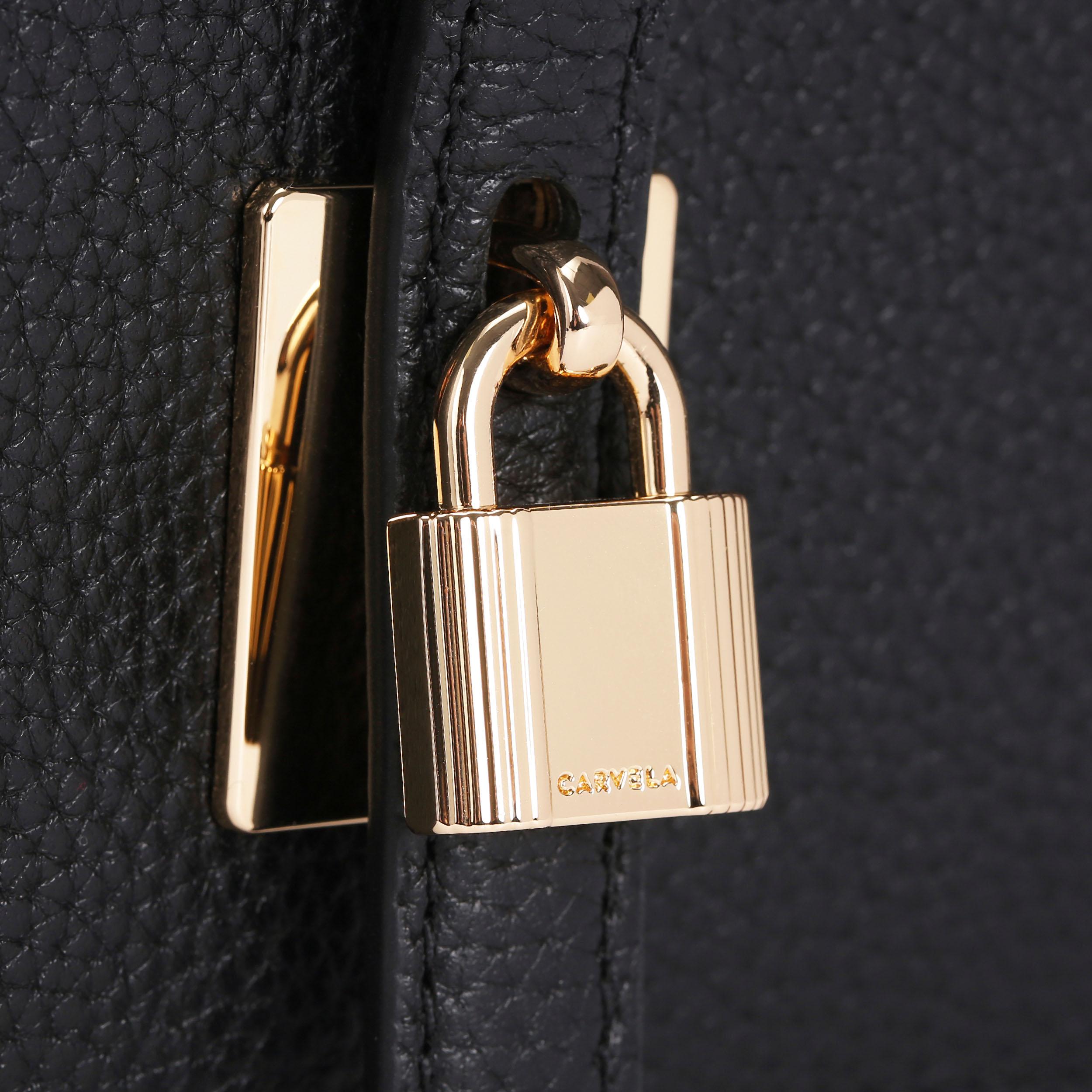 HENLEY LOCK BIFOLD WALLET Black Wallet by CARVELA