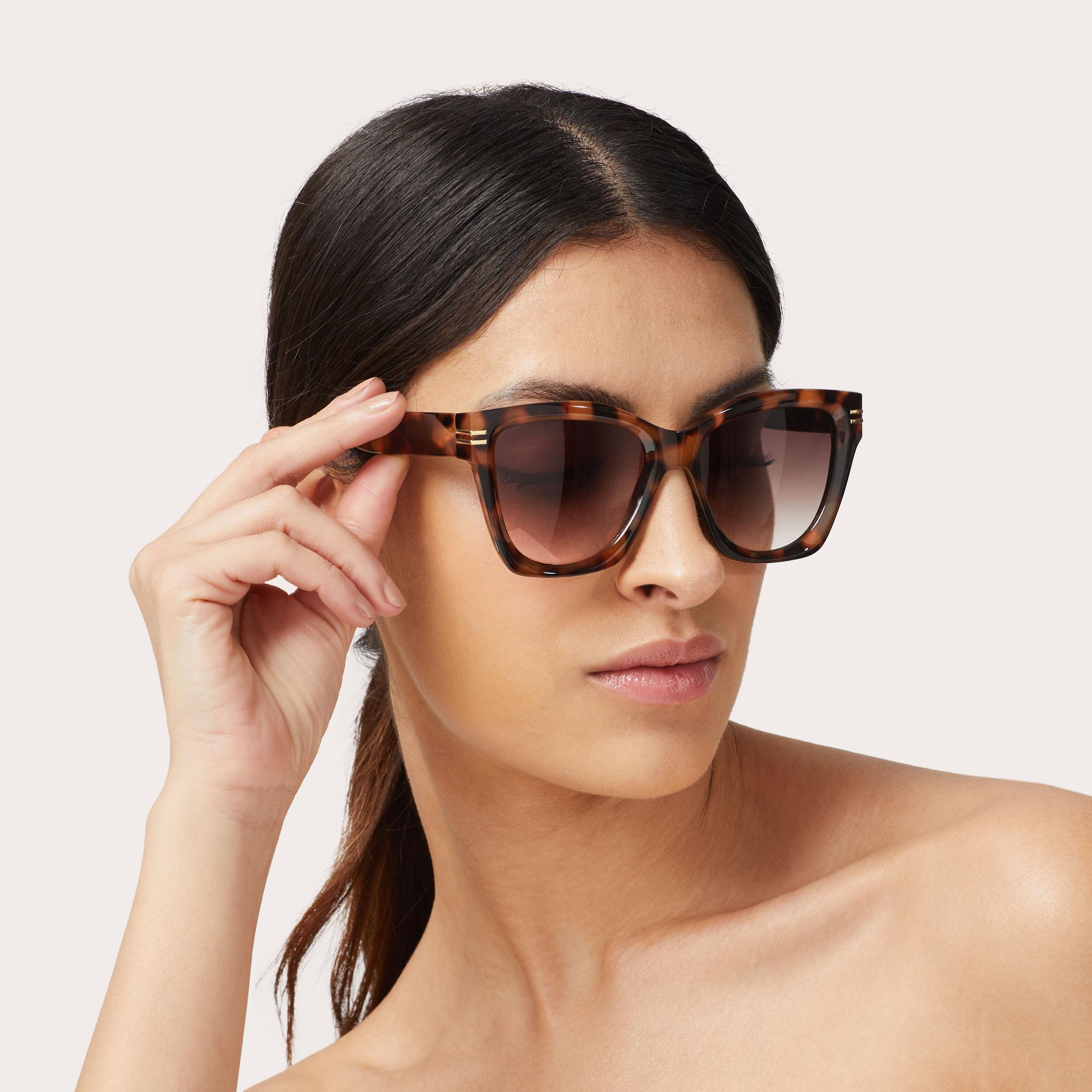 BOLD CAT EYE SUNGLASSES Cat Eye Sunglasses by CARVELA