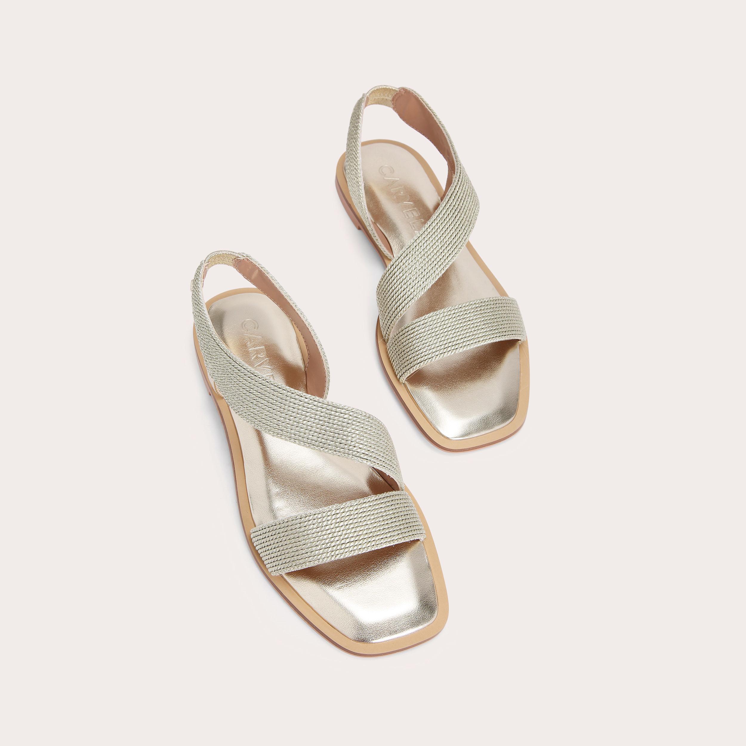GALA Gold Sandals by CARVELA
