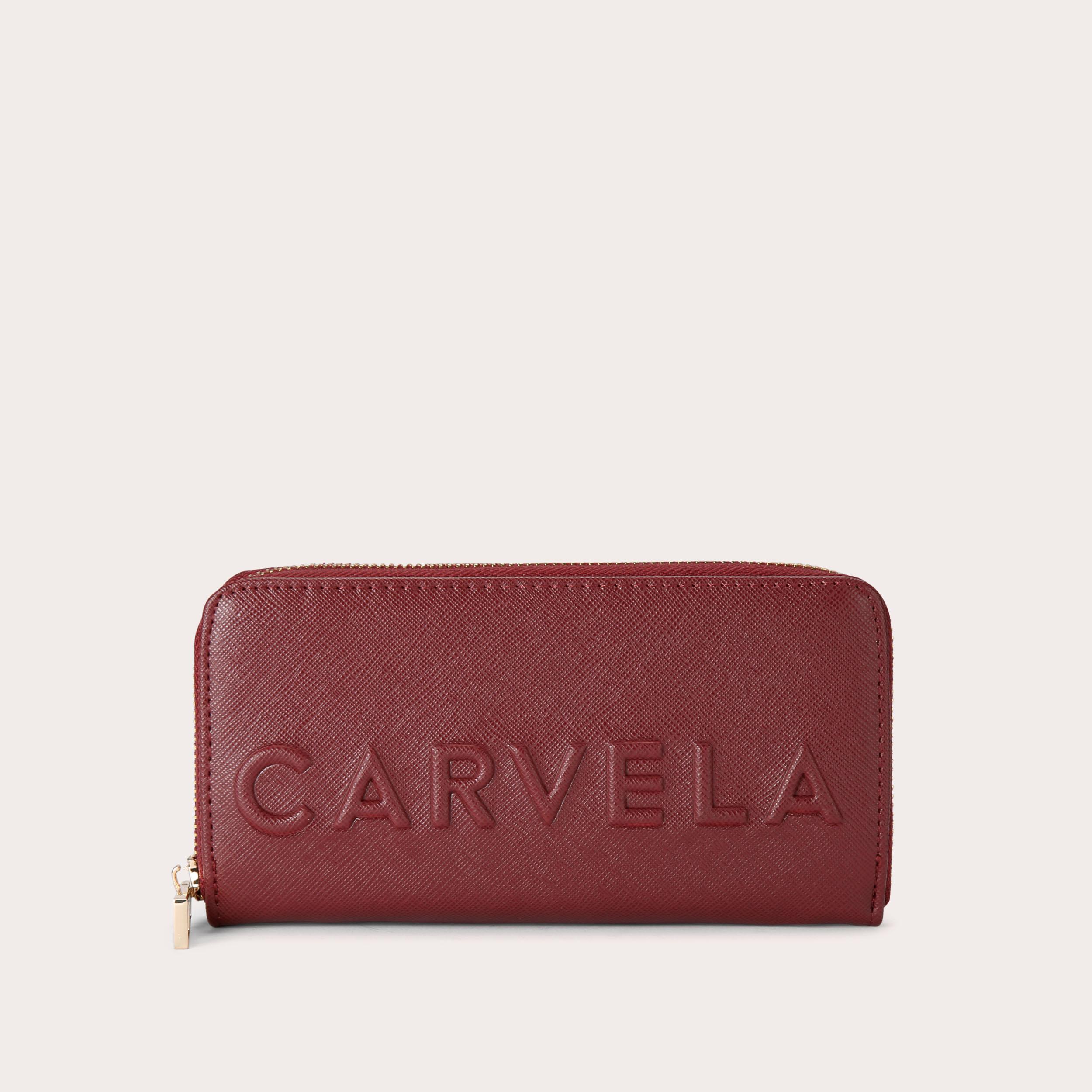FRAME PURSE Dark Red Purse by CARVELA